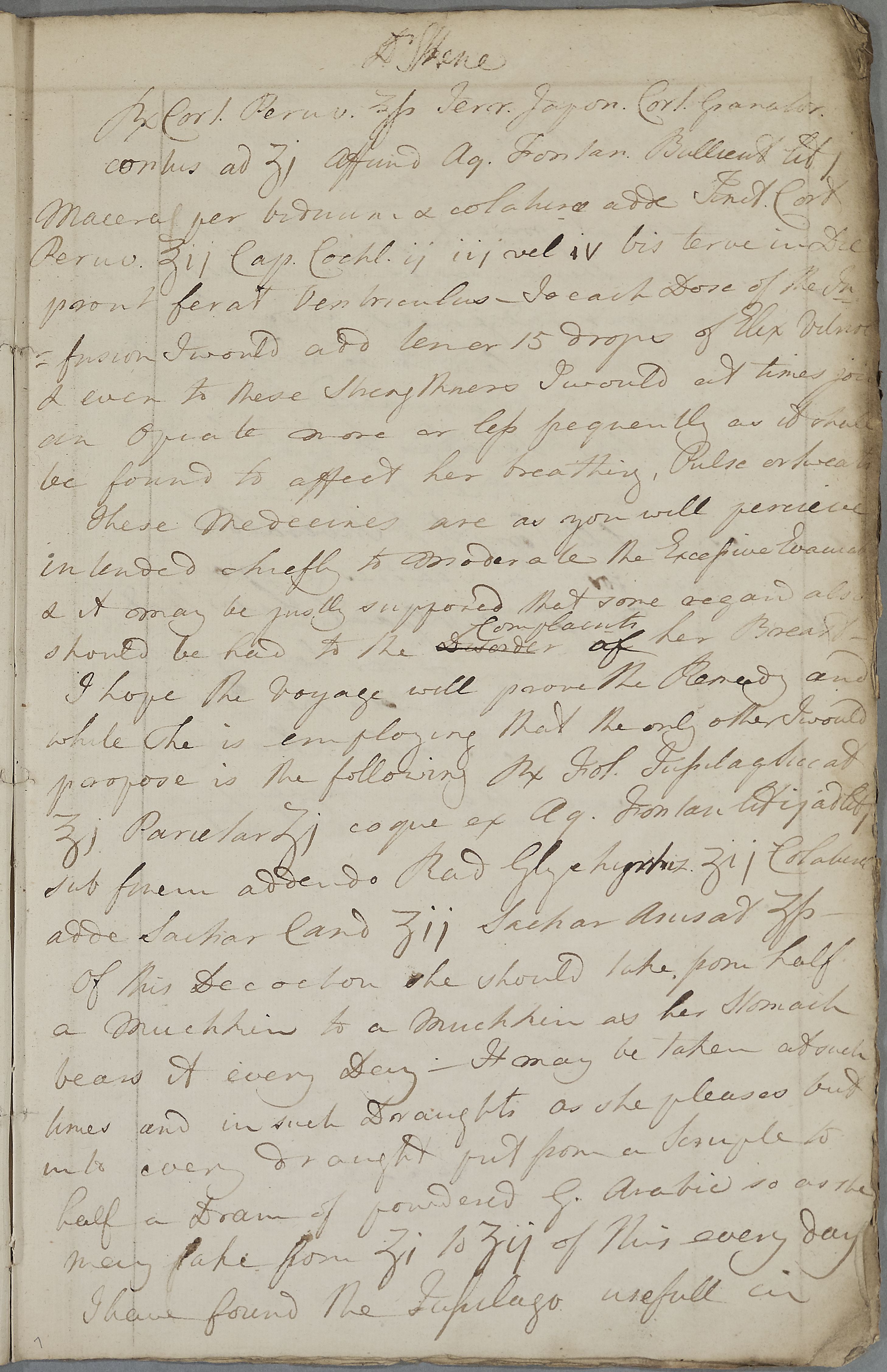 The Cullen Project | [ID:6] From: Dr William Cullen (Professor Cullen ...