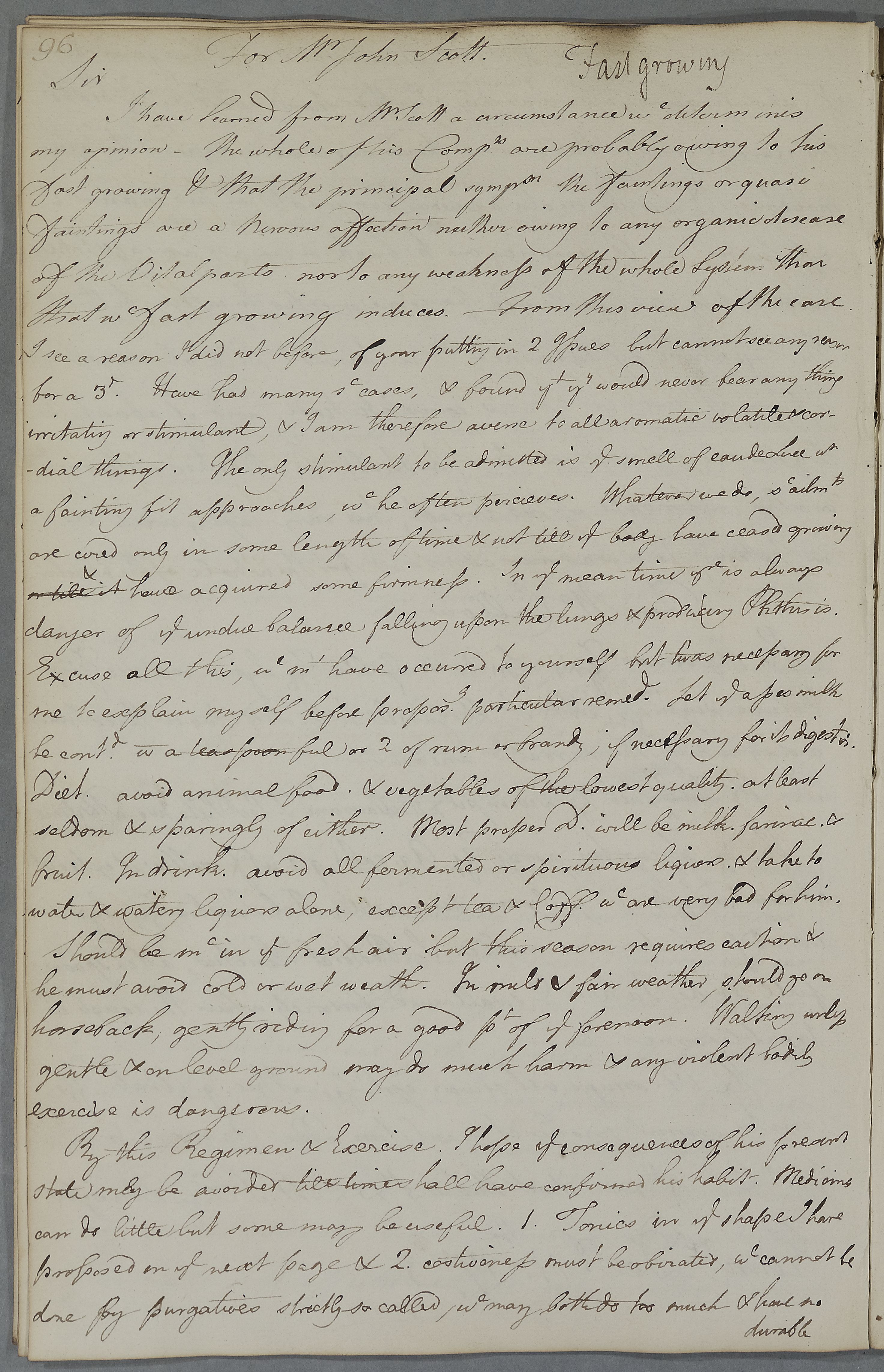 The Cullen Project | [ID:371] From: Dr William Cullen (Professor Cullen ...