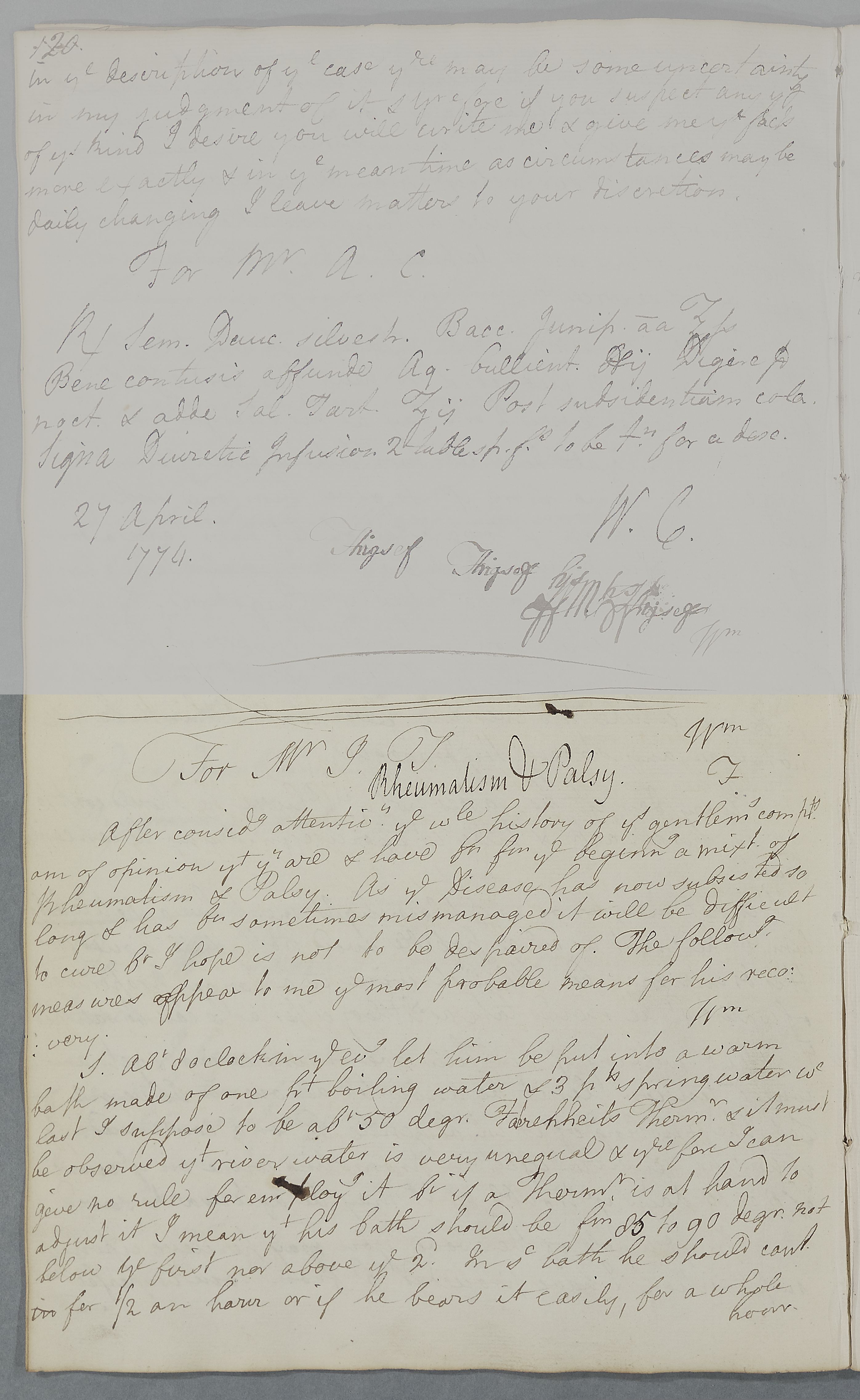 The Cullen Project | [ID:492] From: Dr William Cullen (Professor Cullen ...