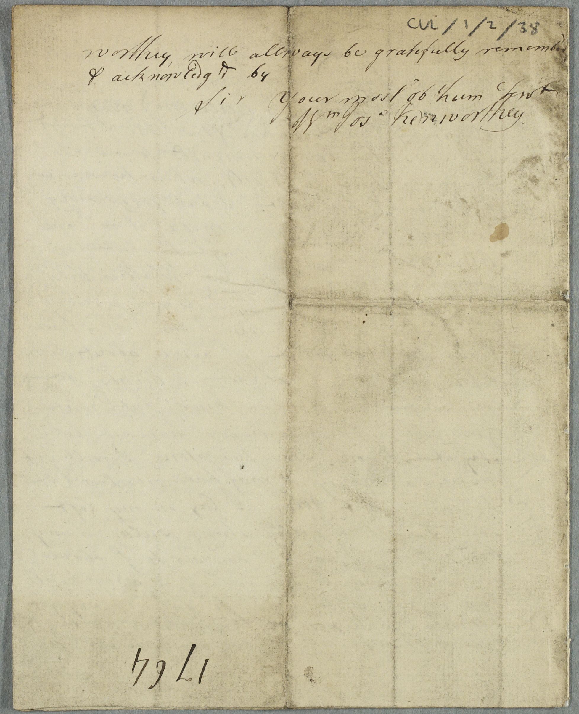 The Cullen Project | [ID:770] From: Mr William Joseph Kenworthy ...