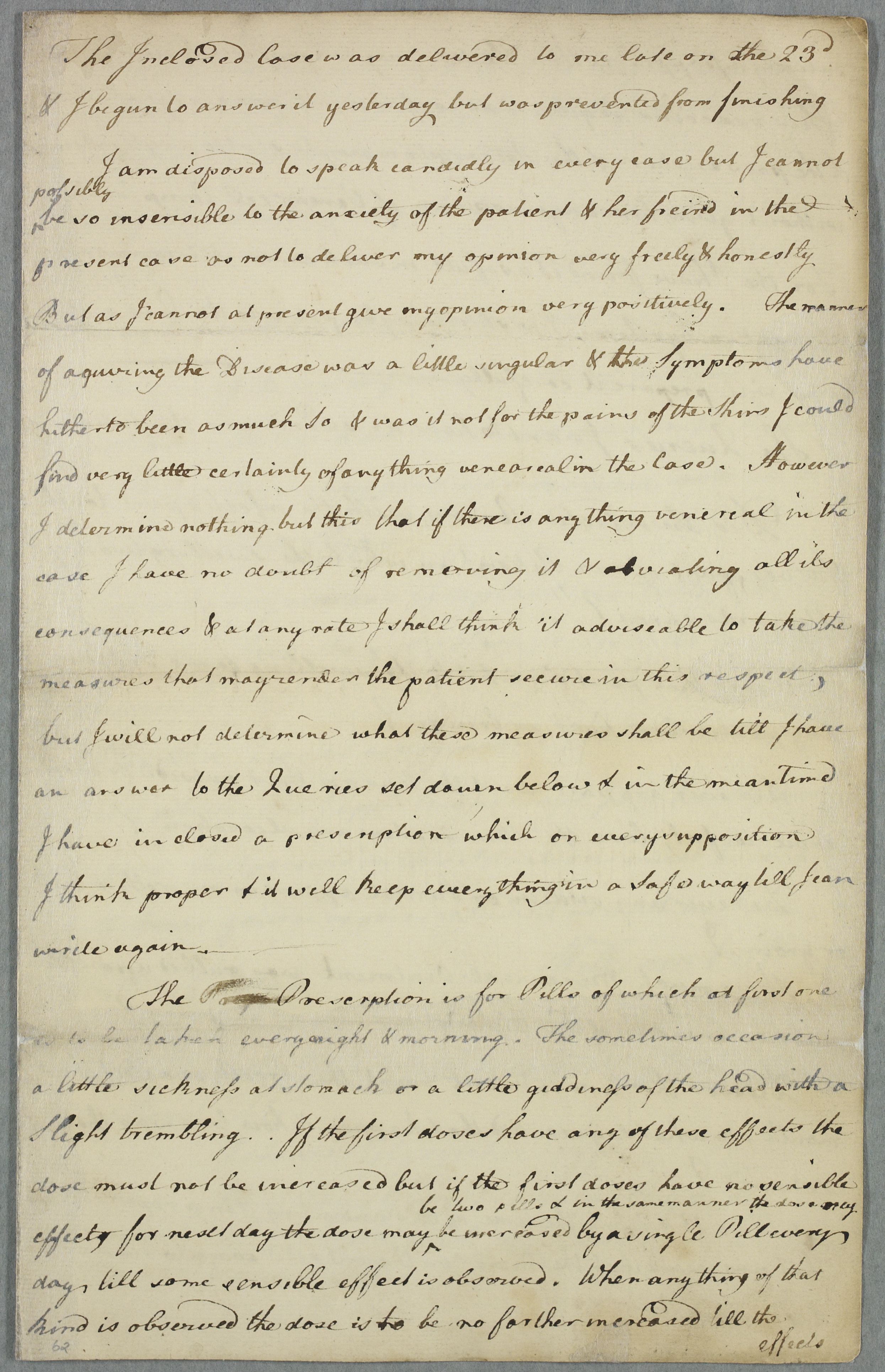 The Cullen Project | [ID:800] From: Dr William Cullen (Professor Cullen ...