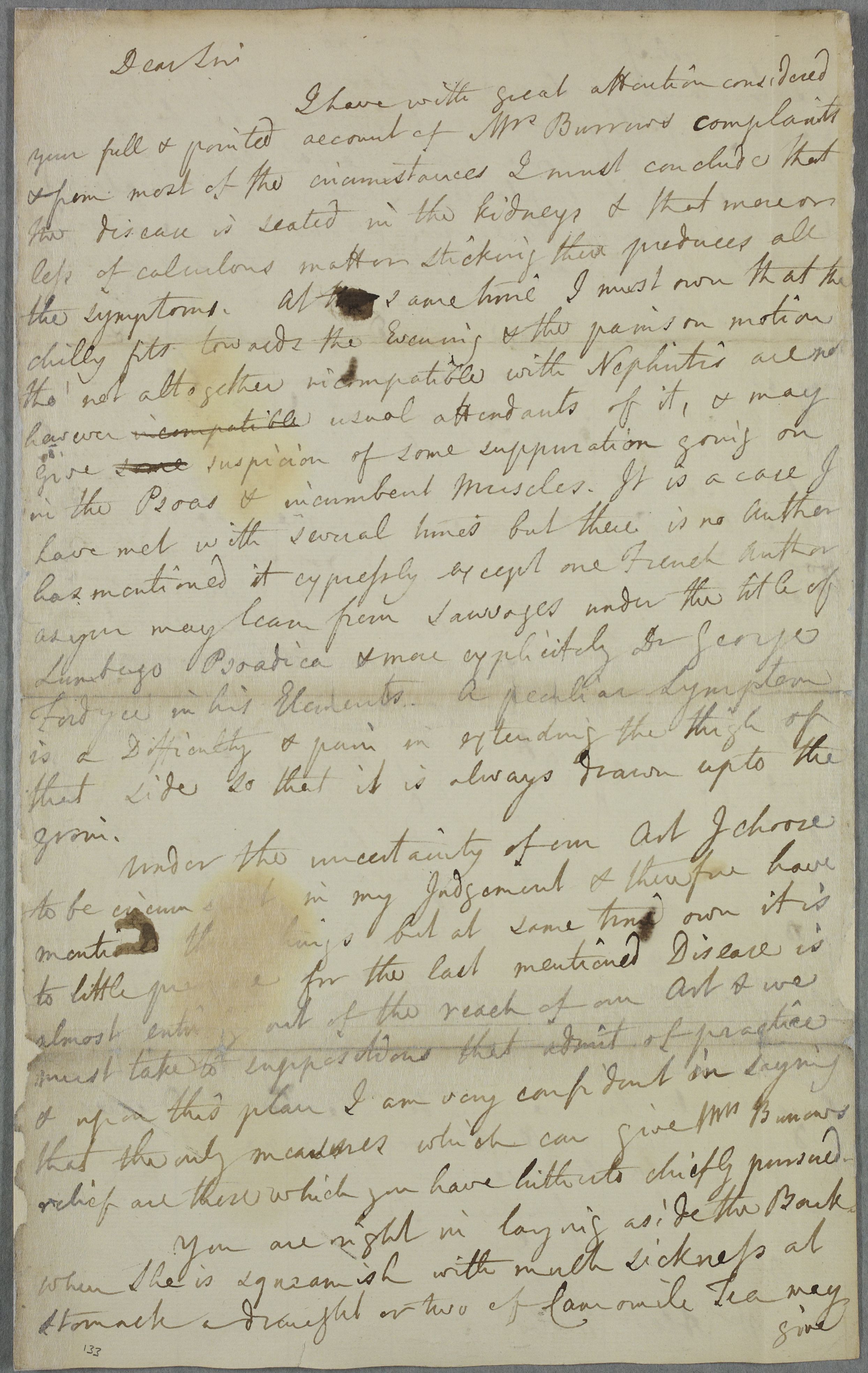 The Cullen Project | [ID:871] From: Dr William Cullen (Professor Cullen ...