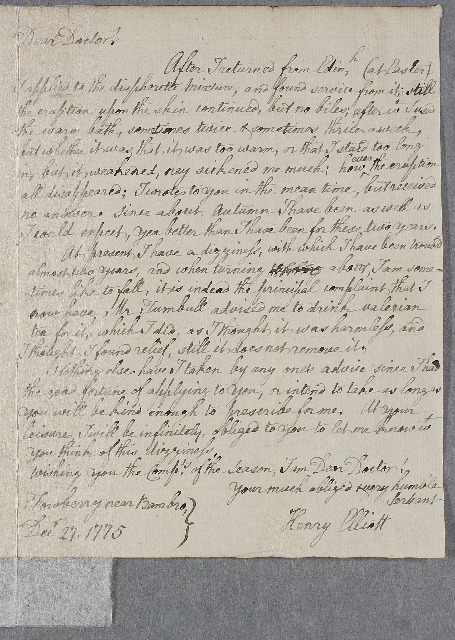 The Cullen Project | [ID:1189] From: [AUTHOR UNKNOWN] / To: Dr William ...