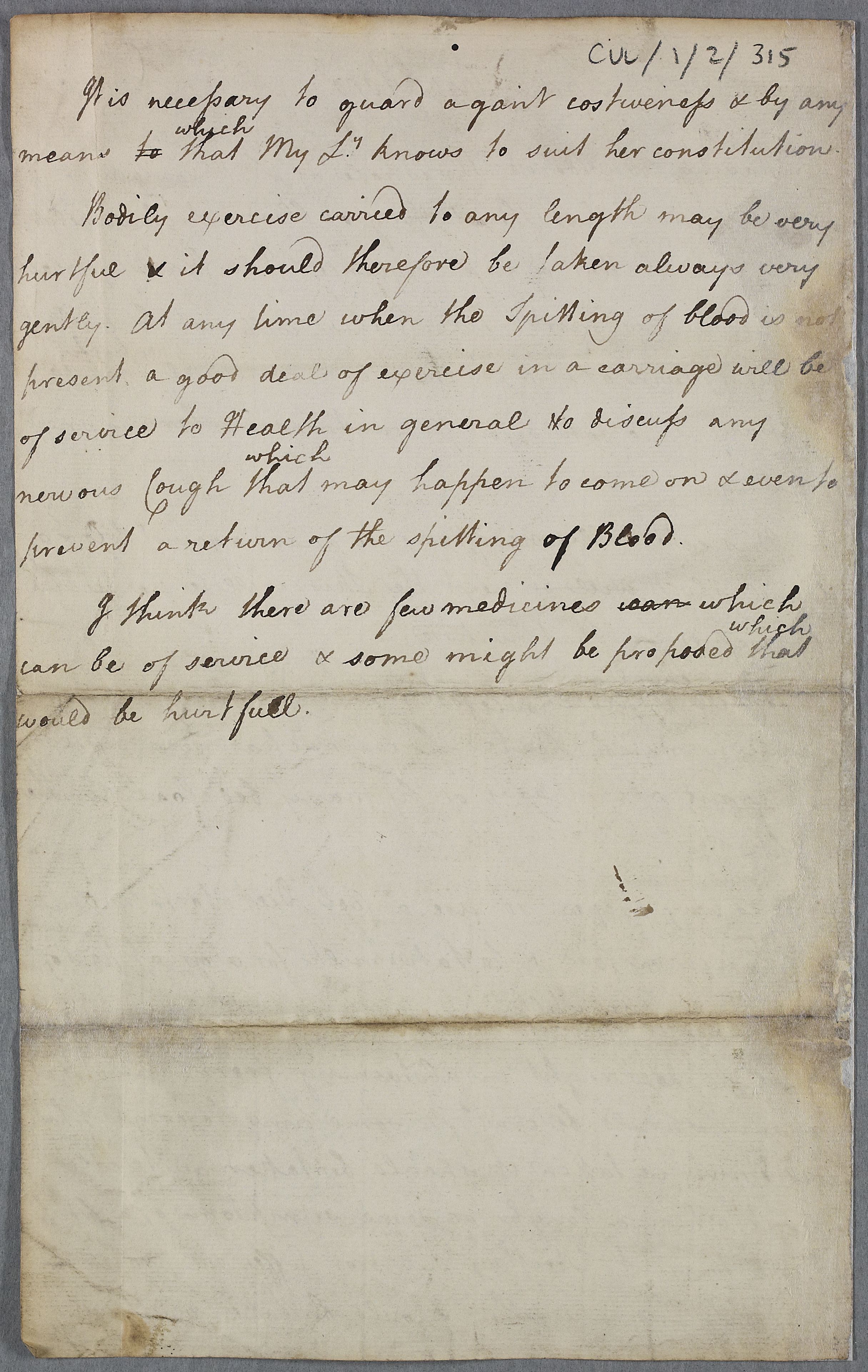 The Cullen Project | [ID:1215] From: Dr William Cullen (Professor ...