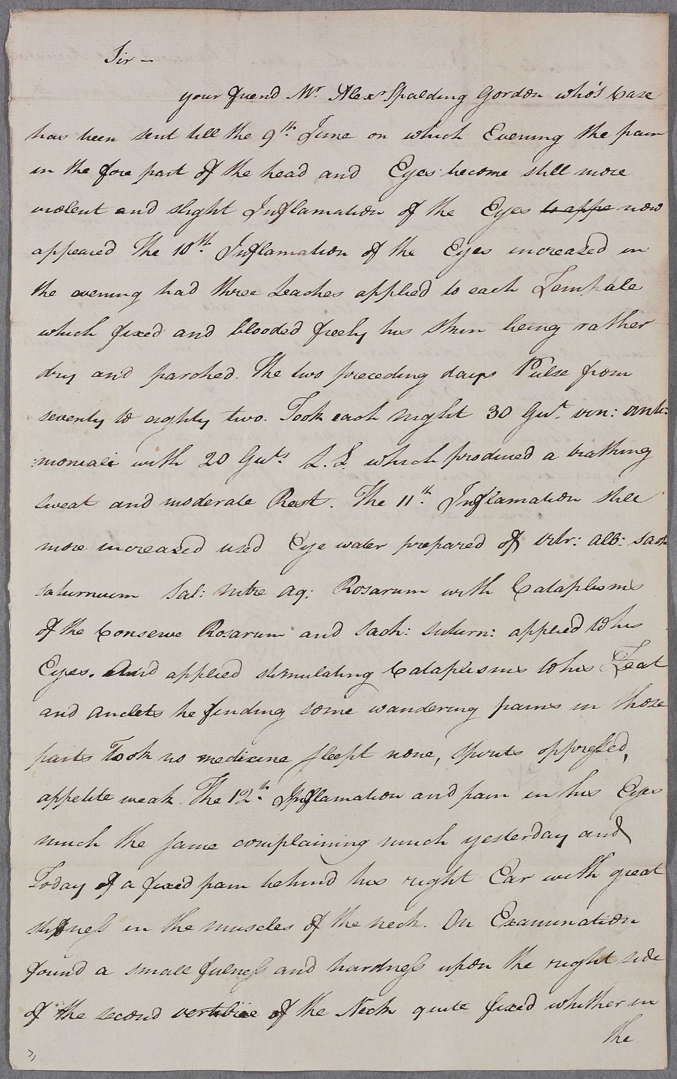 The Cullen Project | [ID:1286] From: Dr John Gilchrist (of Speddoch ...