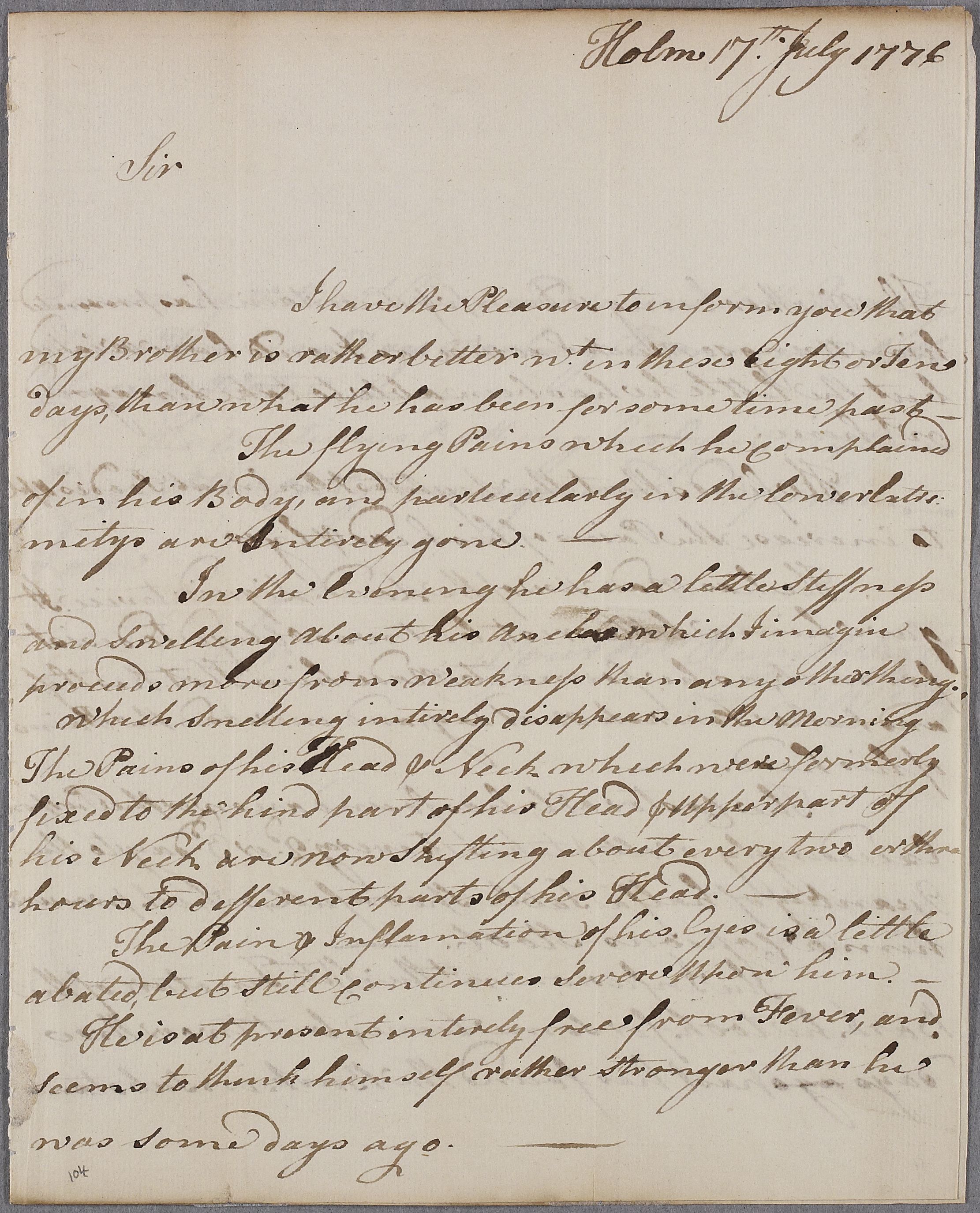 The Cullen Project | [ID:1317] From: Samuel Spalding / To: Dr William ...