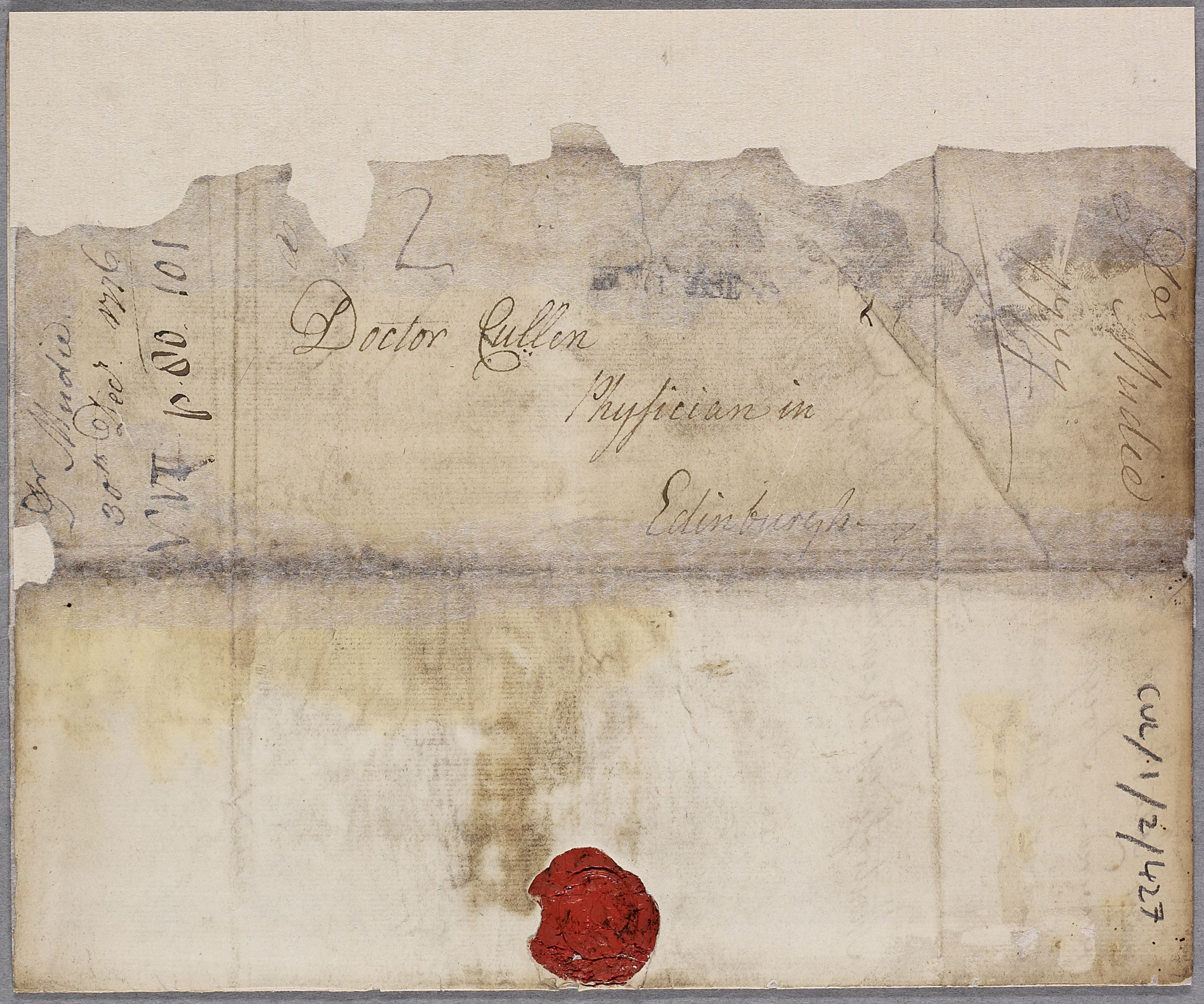 The Cullen Project | [ID:1329] From: Dr John Mudie (Moodie) / To: Dr ...