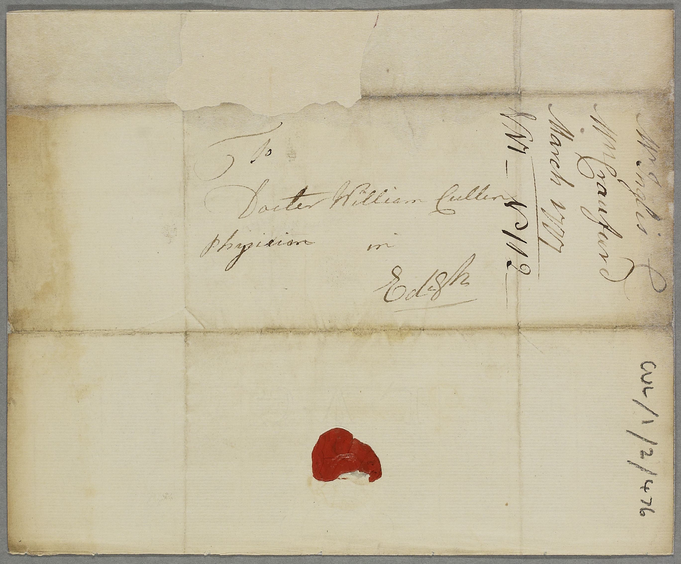The Cullen Project | [ID:1380] From: Mr Alexander Hamilton Inglis (of ...