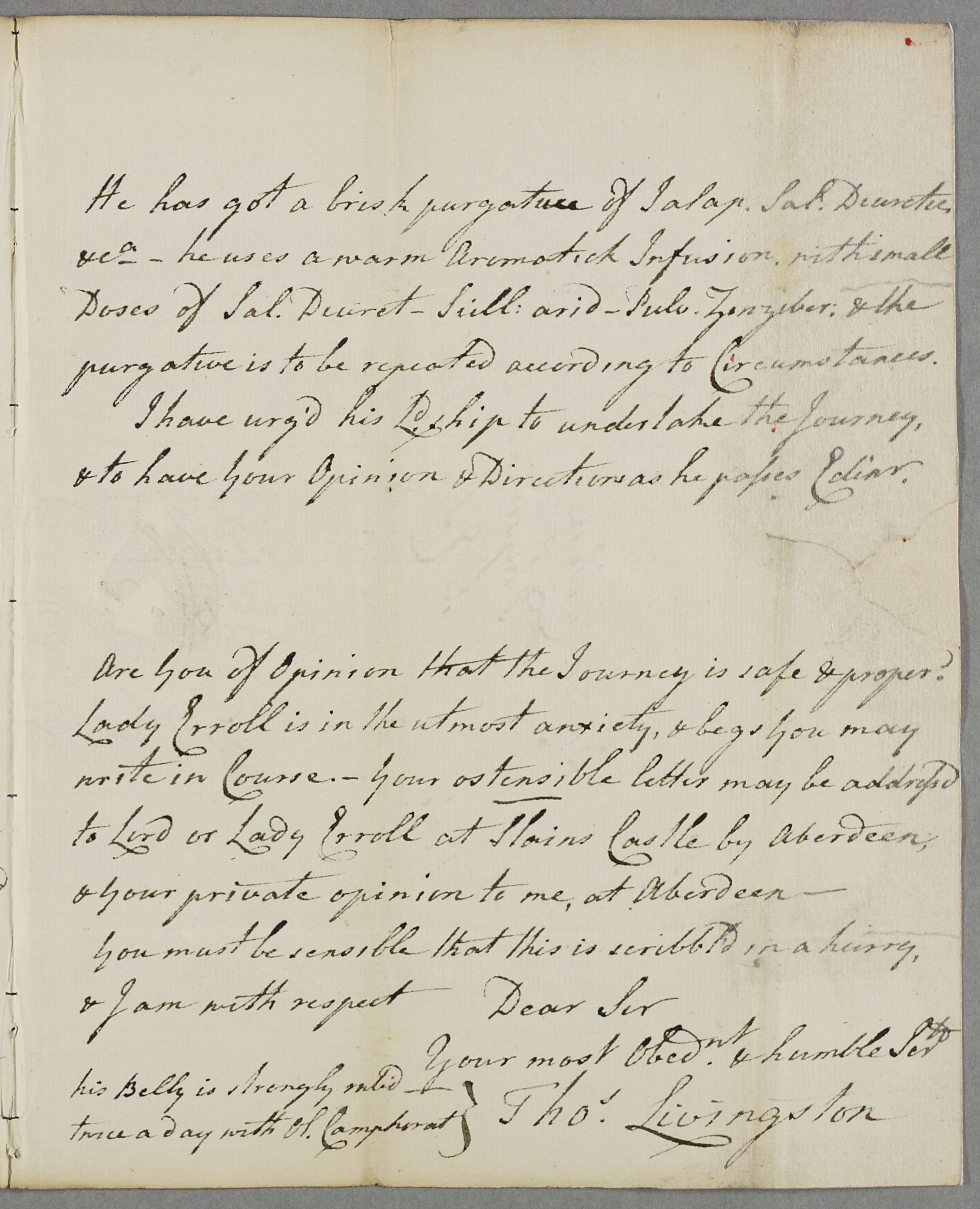 The Cullen Project | [ID:1450] From: Dr Thomas Livingston / To: Dr ...