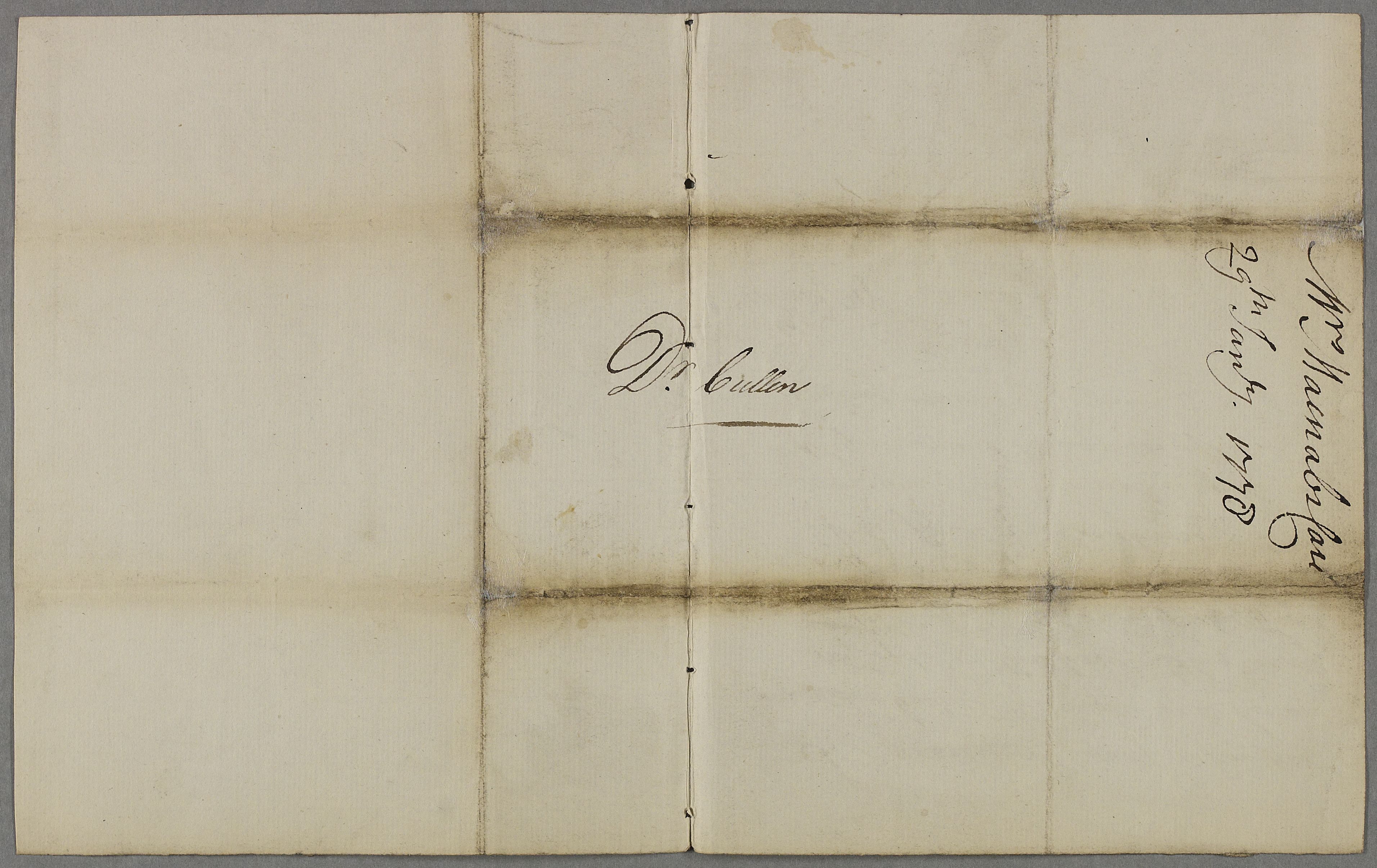 The Cullen Project | [ID:1479] From: Mr I or J MacNab (McNab) / To: Dr ...