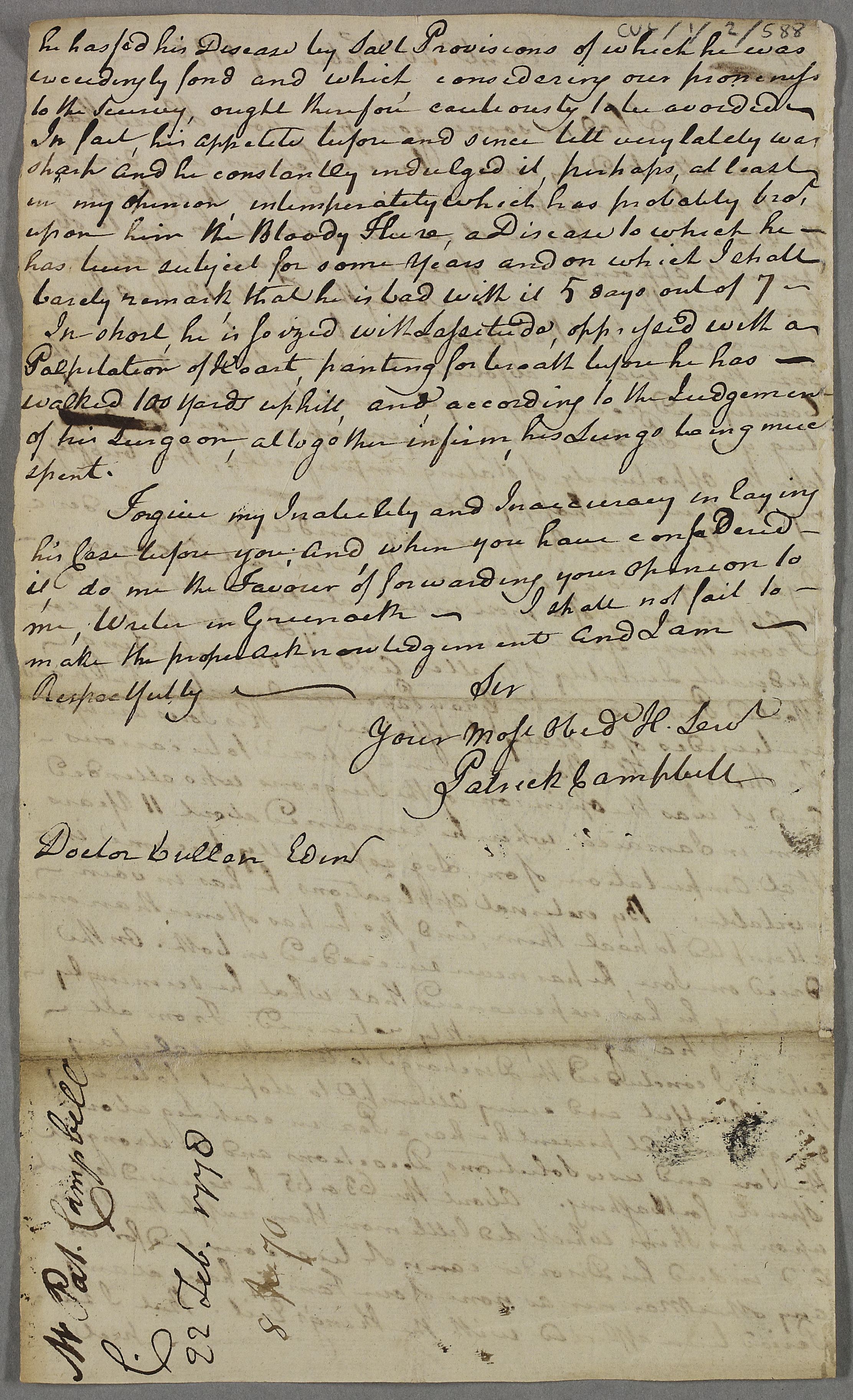 The Cullen Project | [ID:1494] From: Mr Patrick Campbell (of Raschoille ...