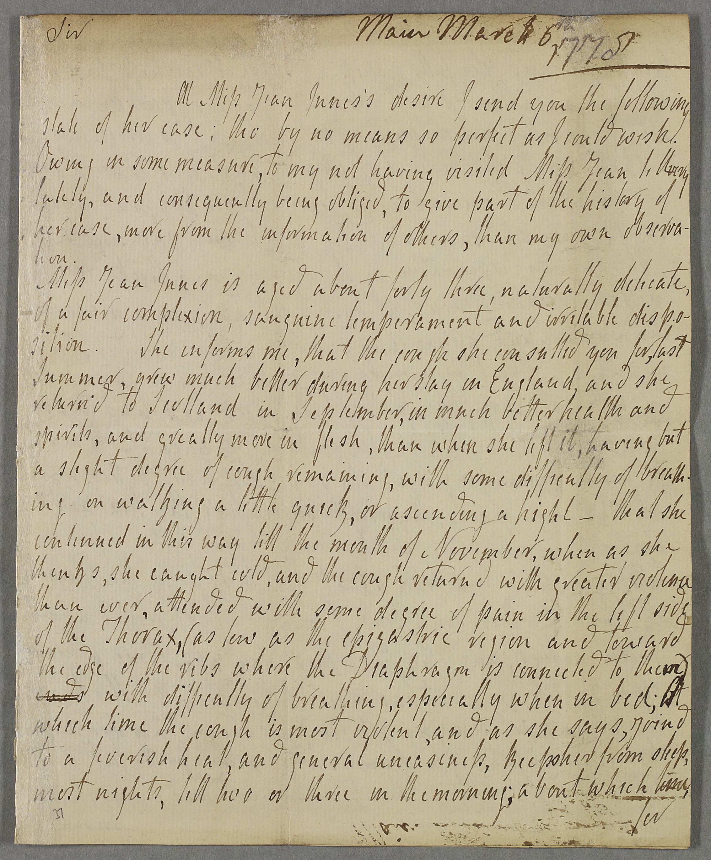 The Cullen Project | [ID:1502] From: Dr Thomas Stephen / To: Dr William ...