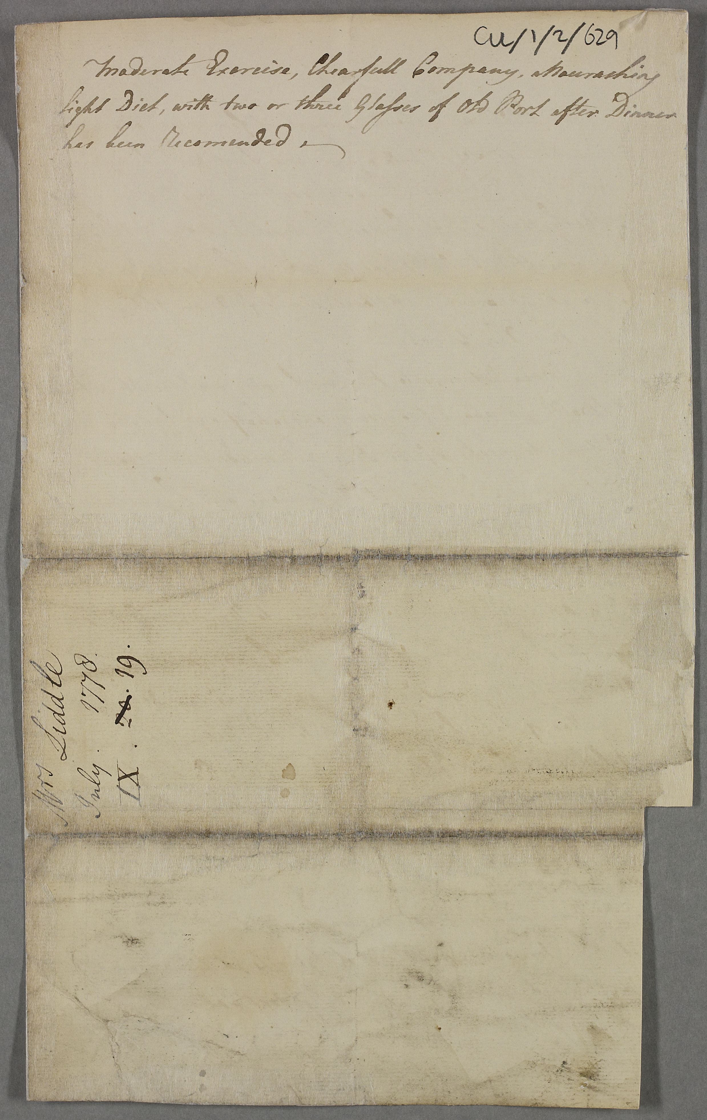 The Cullen Project | [ID:1538] From: [AUTHOR UNKNOWN] / To: Dr William ...