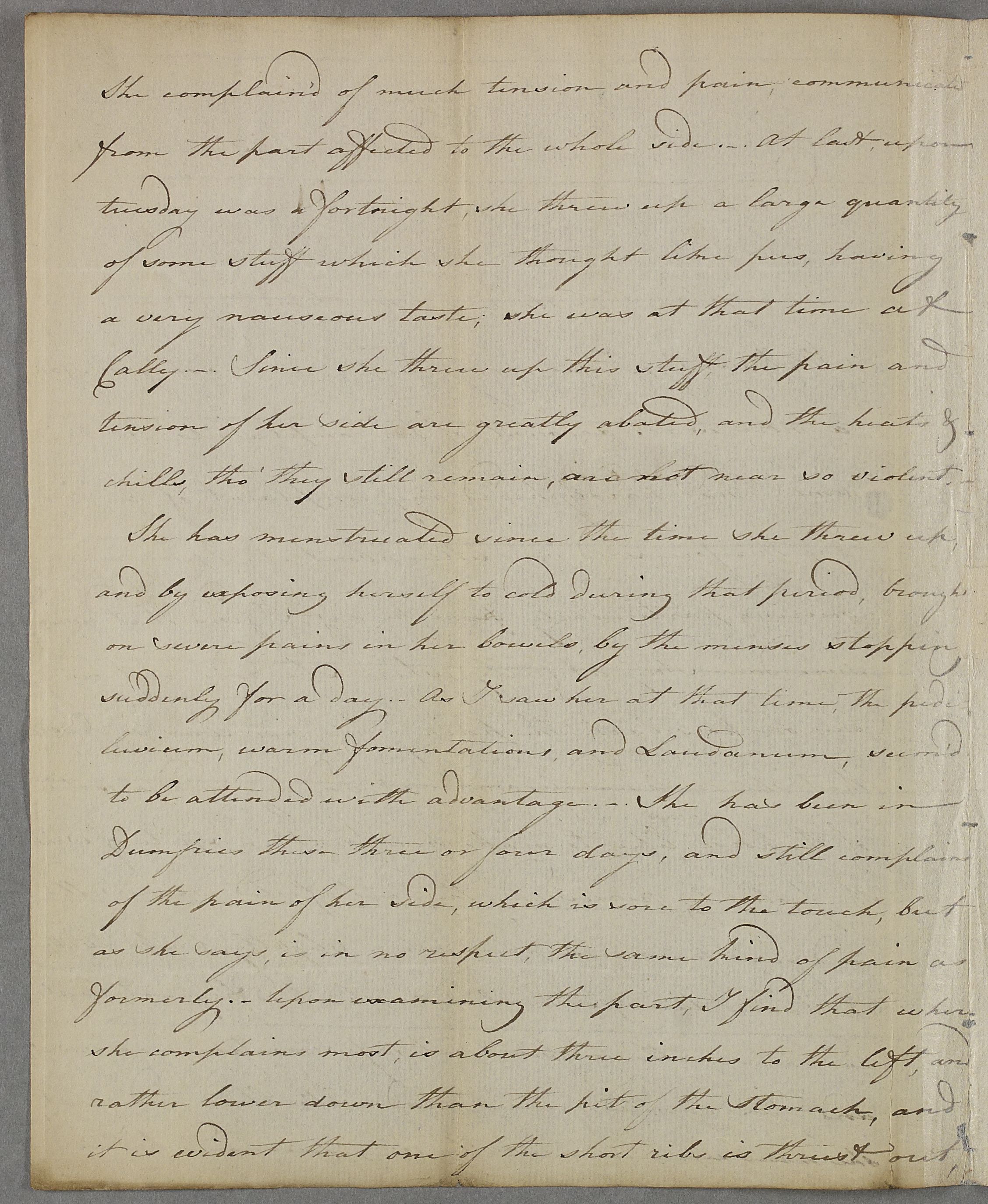 The Cullen Project | [ID:1550] From: Dr William Hamilton (in Dumfries ...