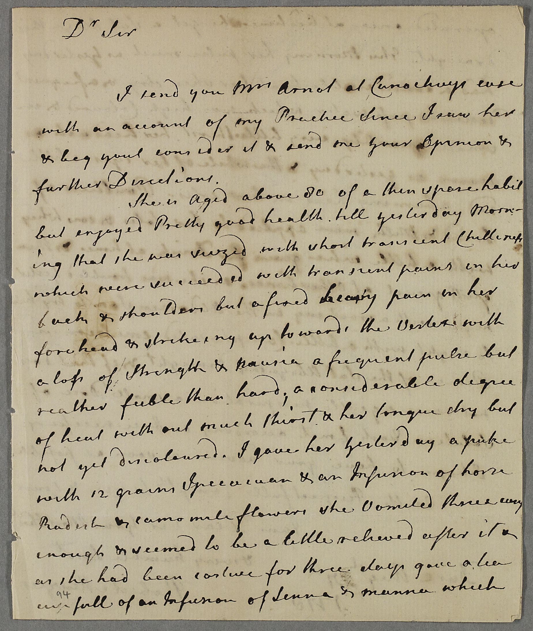 The Cullen Project | [ID:1553] From: Dr Robert Menzies (of Dura ) / To ...