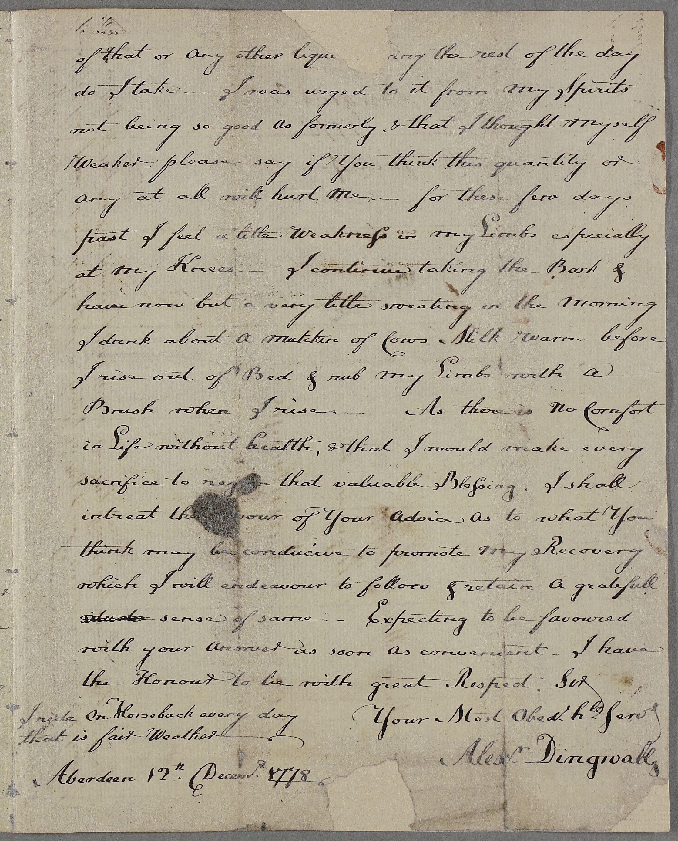 The Cullen Project | [ID:1600] From: Mr Alexander Dingwall (Dingwal ...