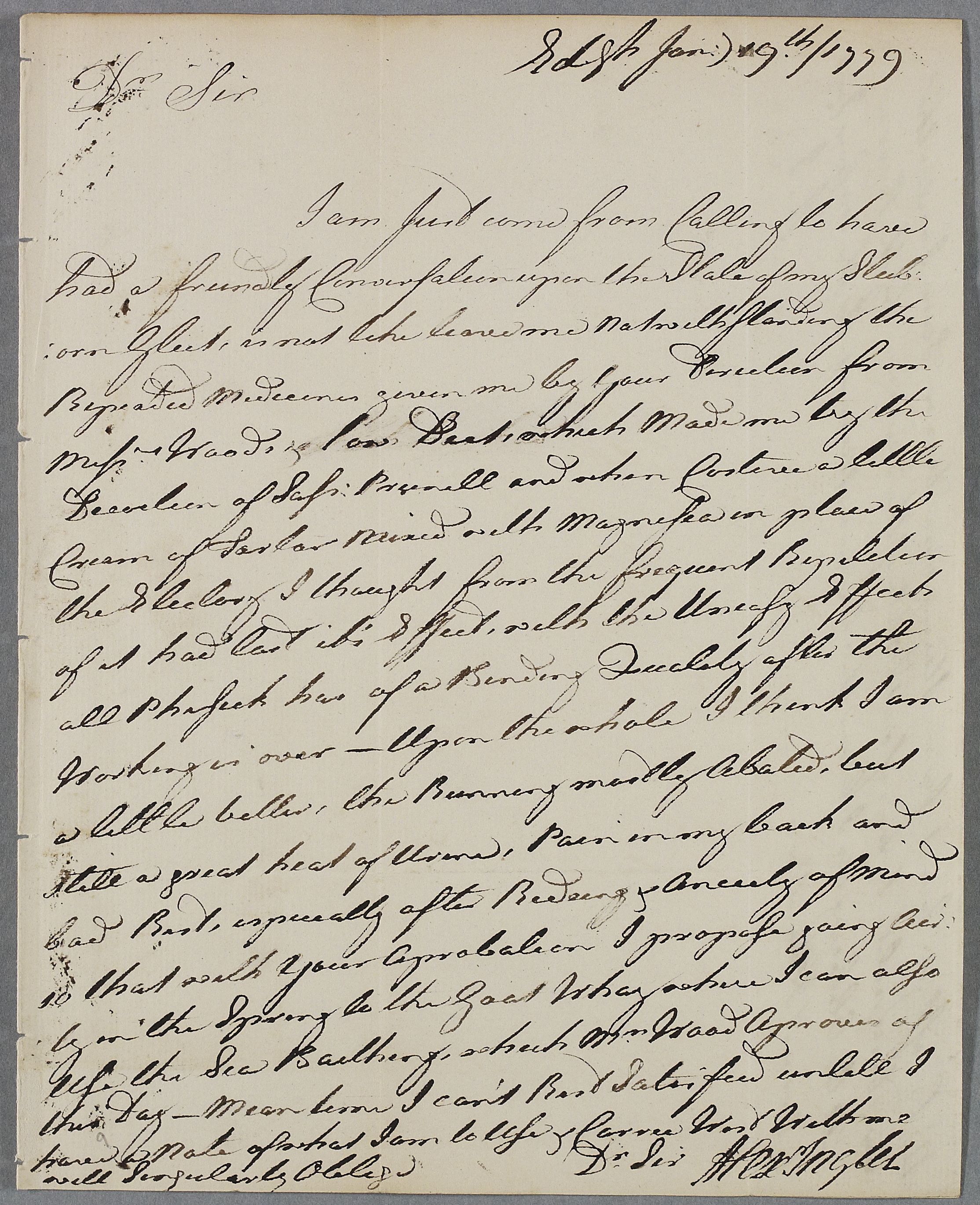 The Cullen Project | [ID:1613] From: Mr Alexander Hamilton Inglis (of ...