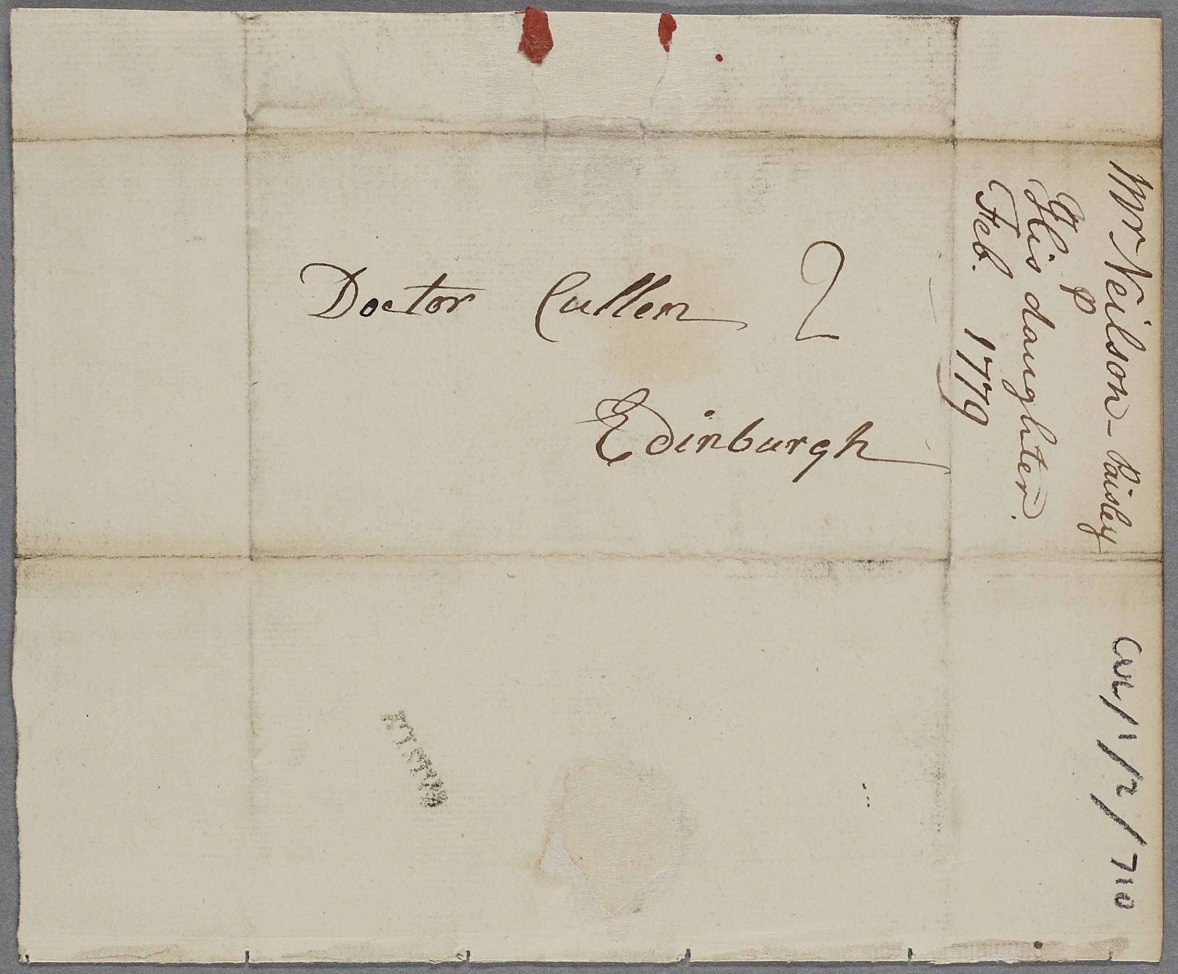 The Cullen Project | [ID:1619] From: Mr Robert Neilson (Nielson, of ...