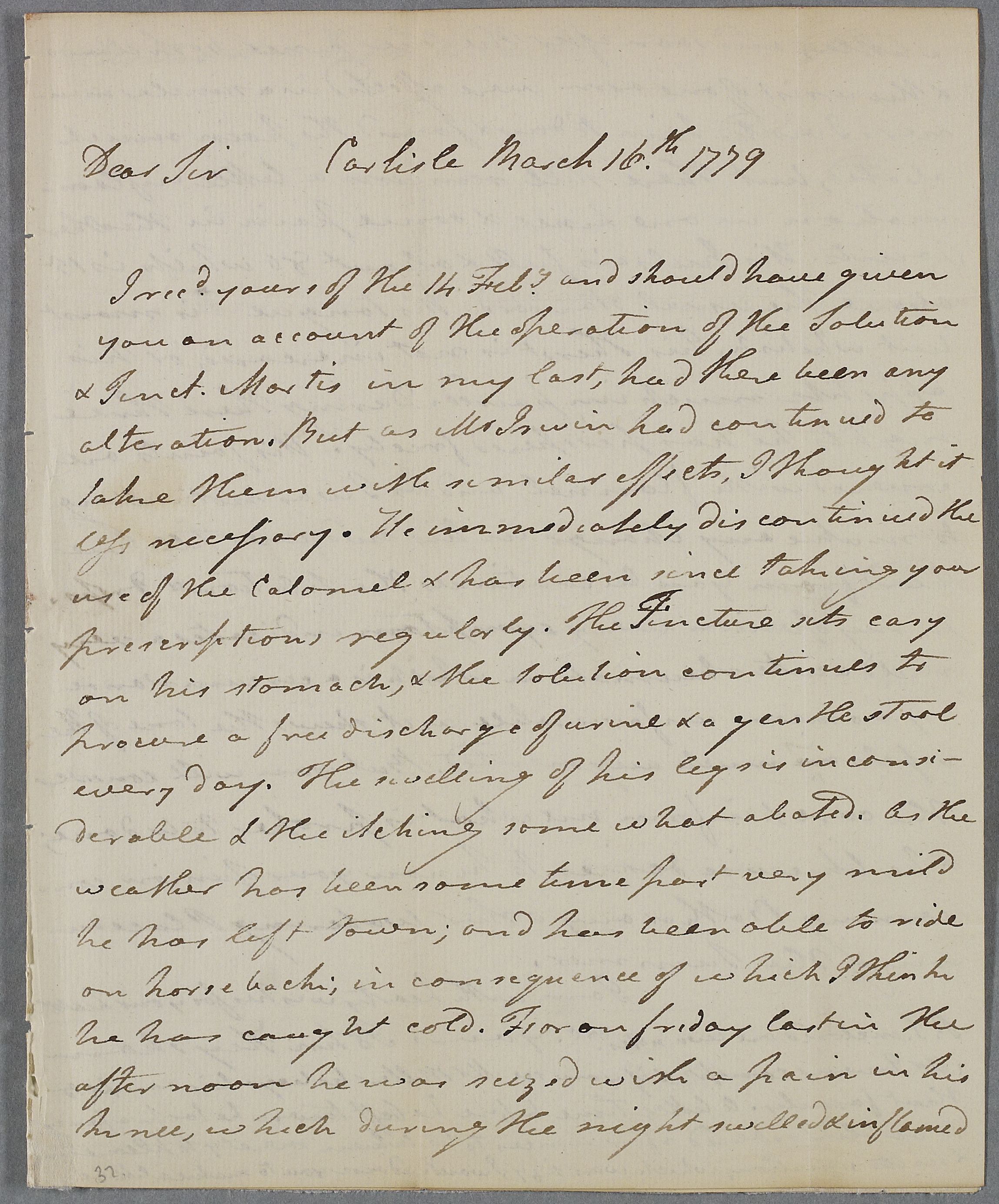 The Cullen Project | [ID:1640] From: Dr John Heysham / To: Dr William ...