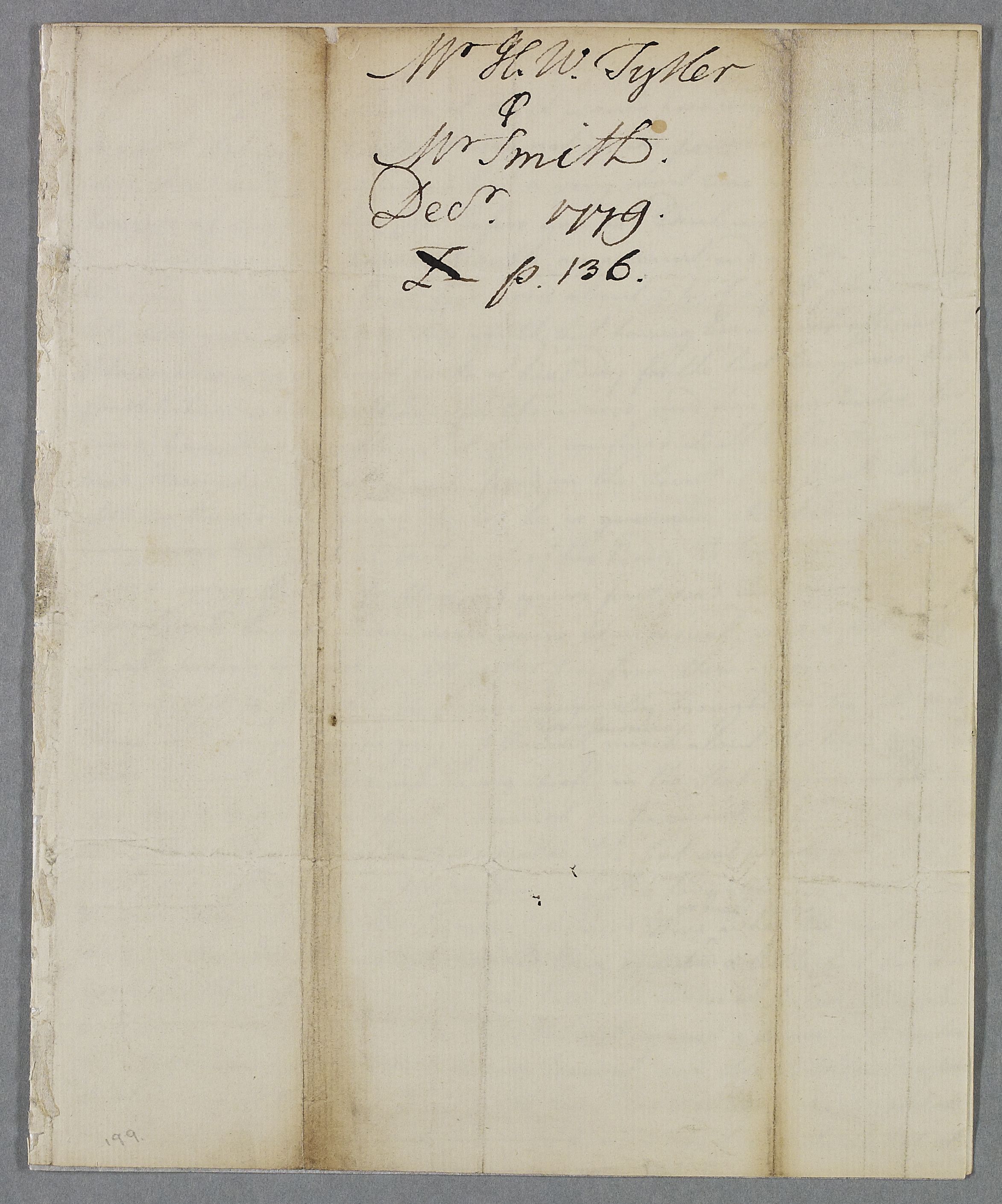 The Cullen Project | [ID:1783] From: Mr Henry William Tytler / To: Dr ...