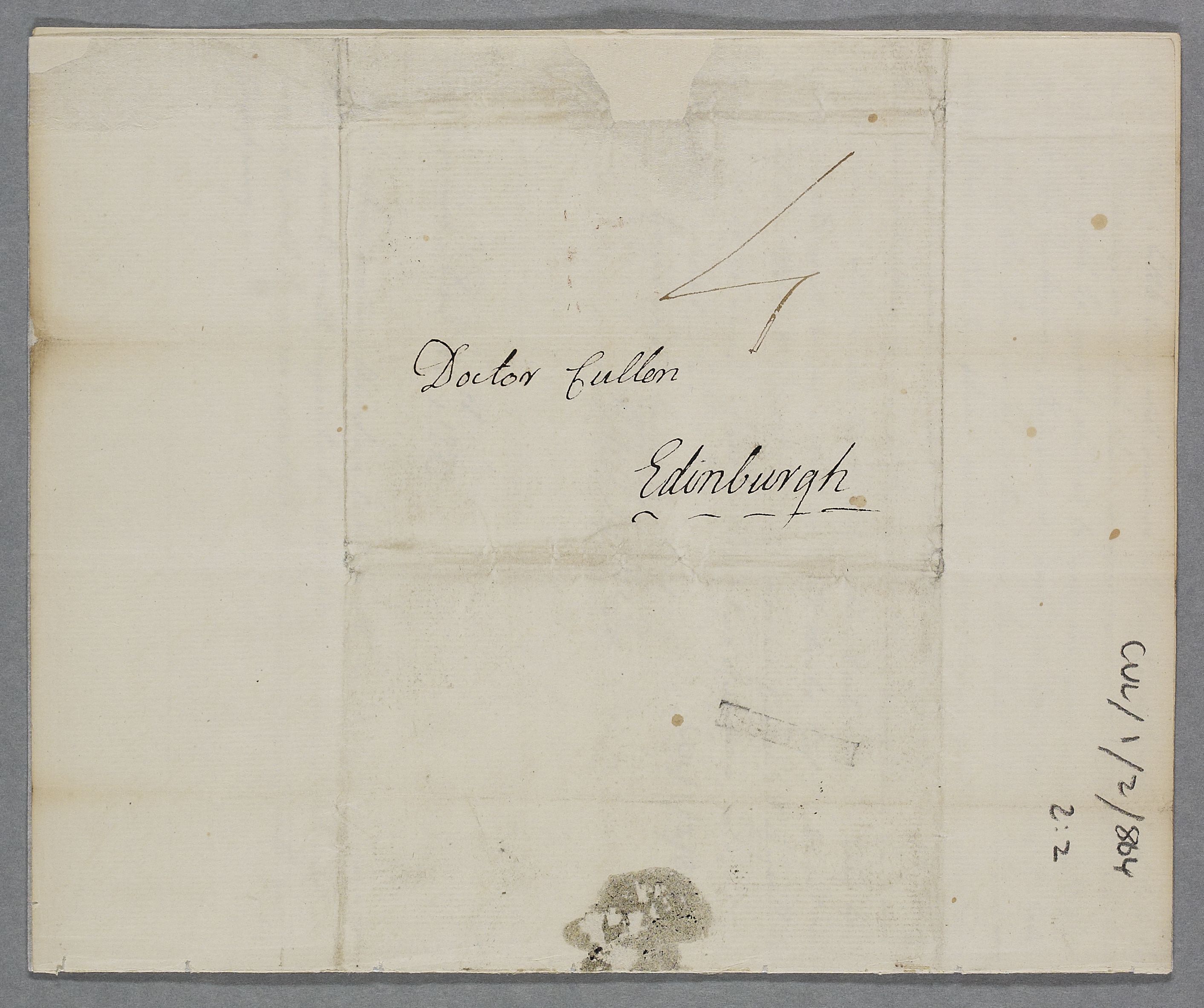 The Cullen Project | [ID:1783] From: Mr Henry William Tytler / To: Dr ...