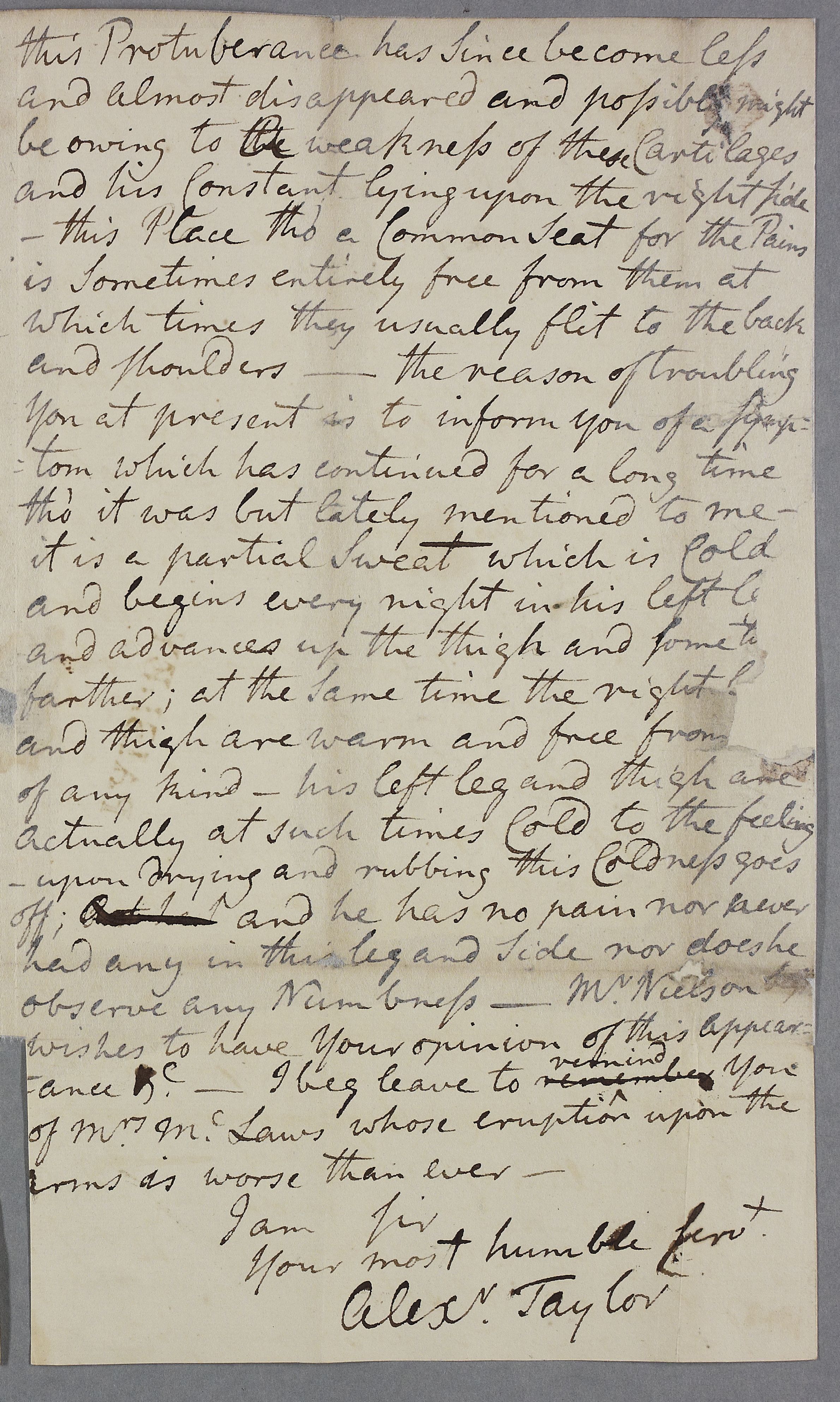 The Cullen Project | [ID:1843] From: Dr Alexander Taylor (Sanders) / To ...