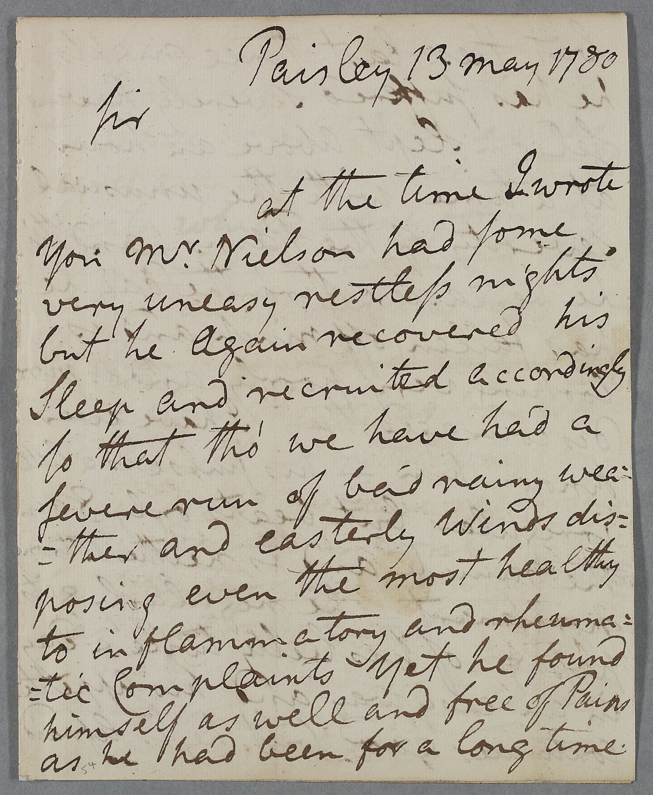 The Cullen Project | [ID:1849] From: Dr Alexander Taylor (Sanders) / To ...