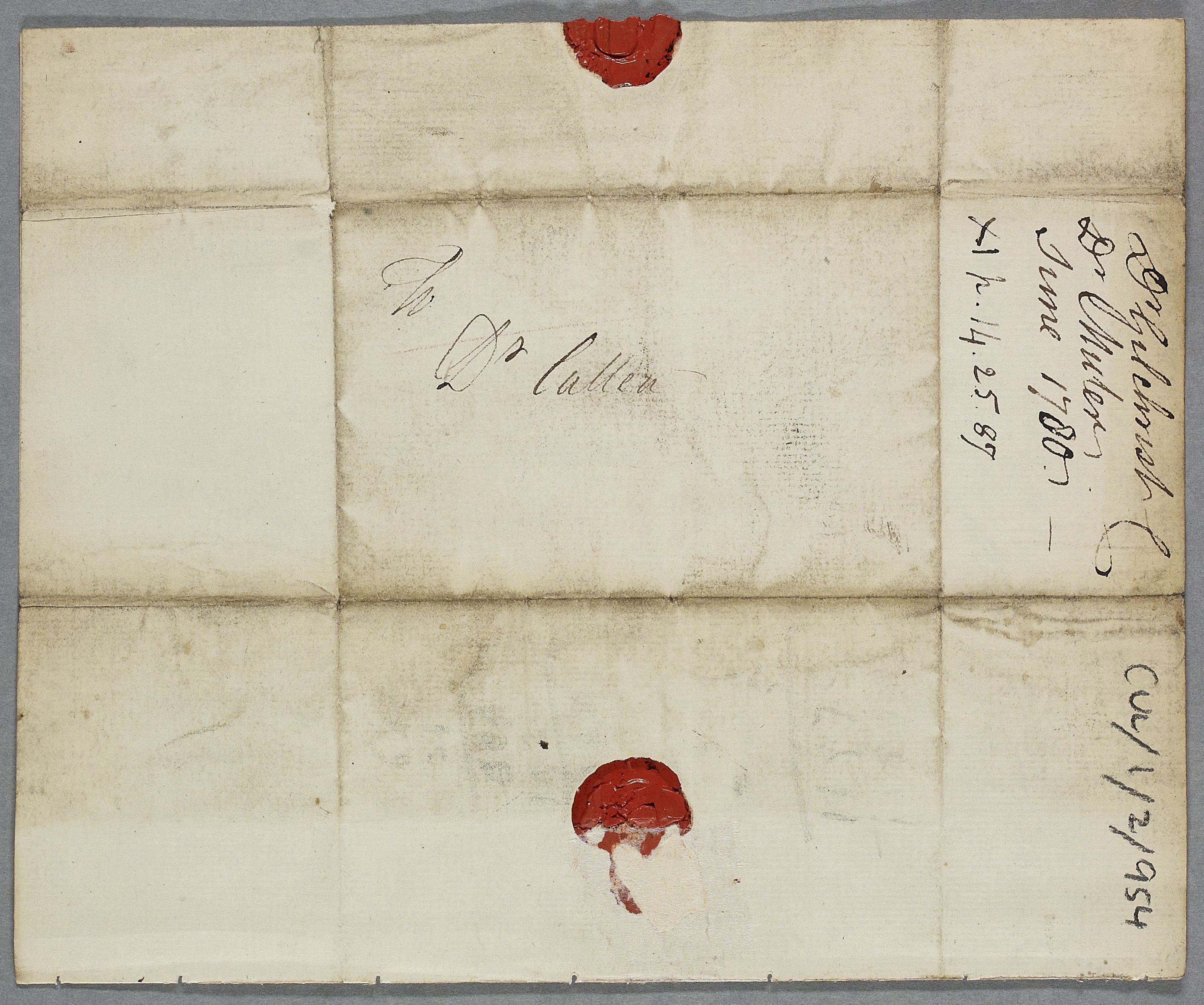 The Cullen Project | [ID:1875] From: [AUTHOR UNKNOWN] / To: Dr William ...