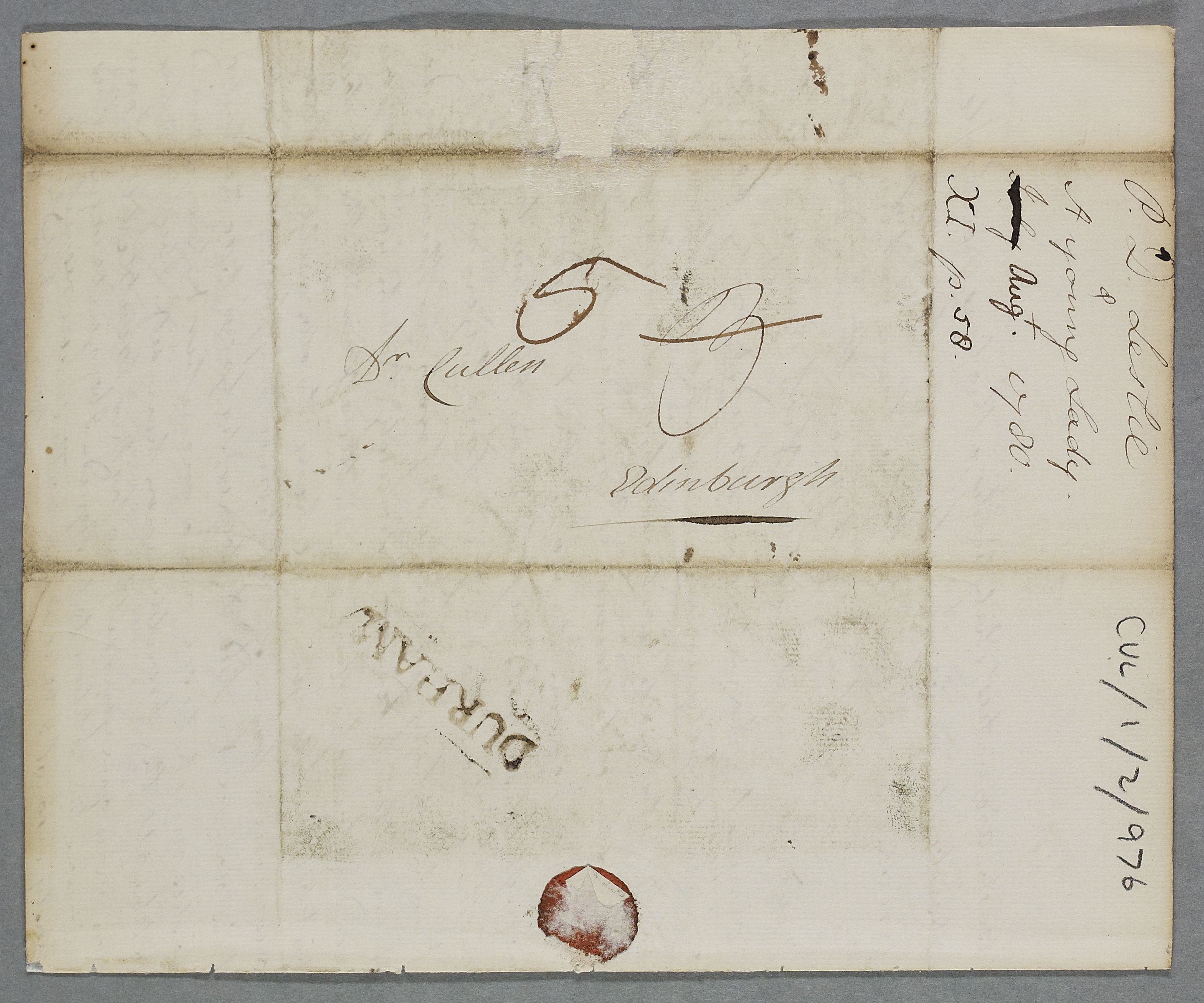 The Cullen Project | [ID:1896] From: Mr Patrick Duguid Leslie / To: Dr ...