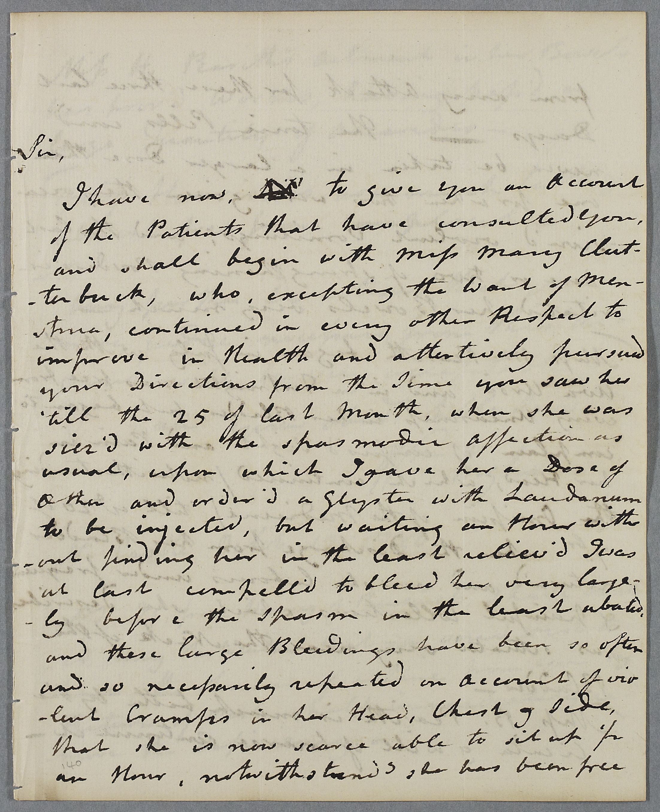 The Cullen Project | [ID:1927] From: Mr William Ingham / To: Dr William ...