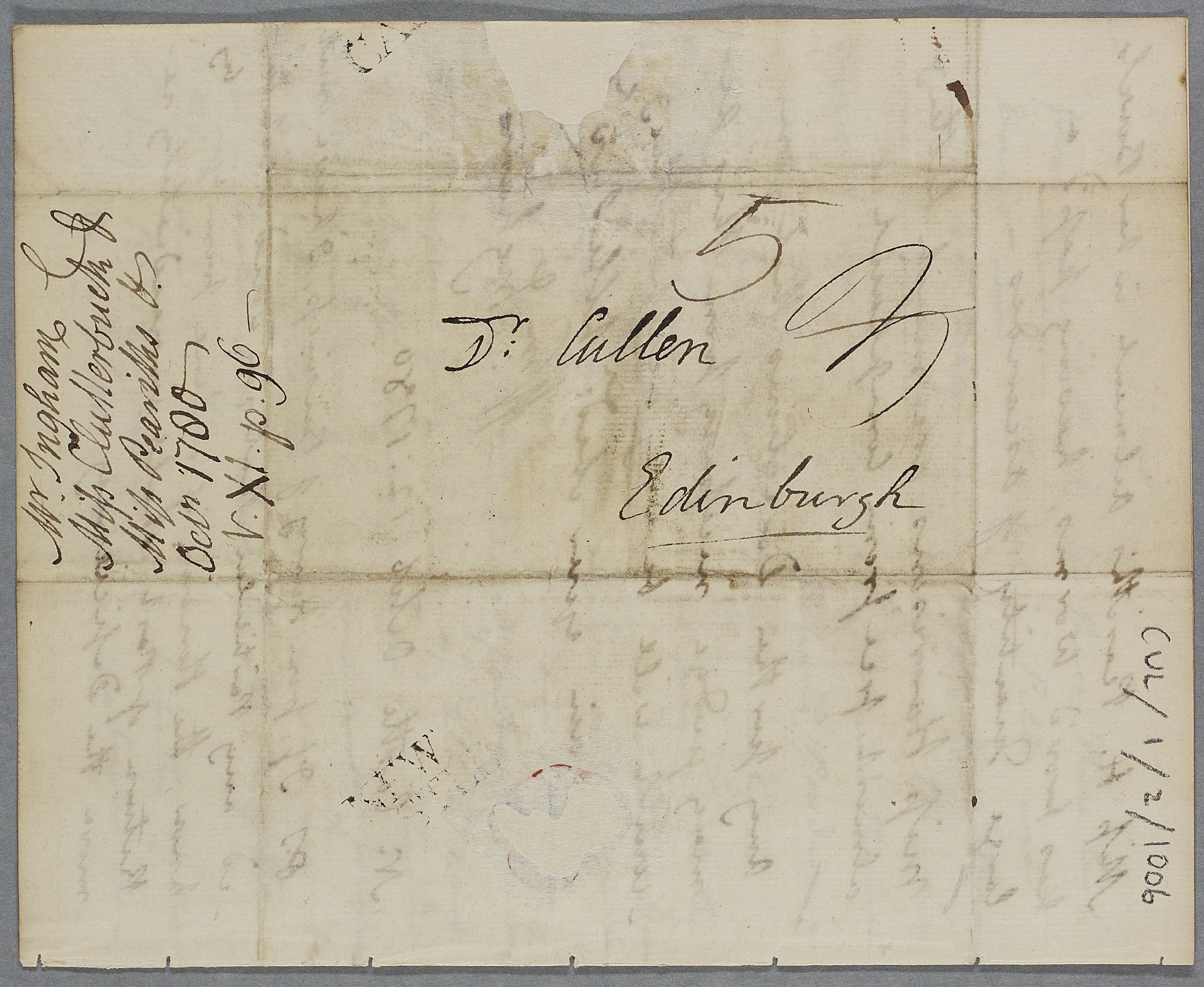 The Cullen Project | [ID:1927] From: Mr William Ingham / To: Dr William ...