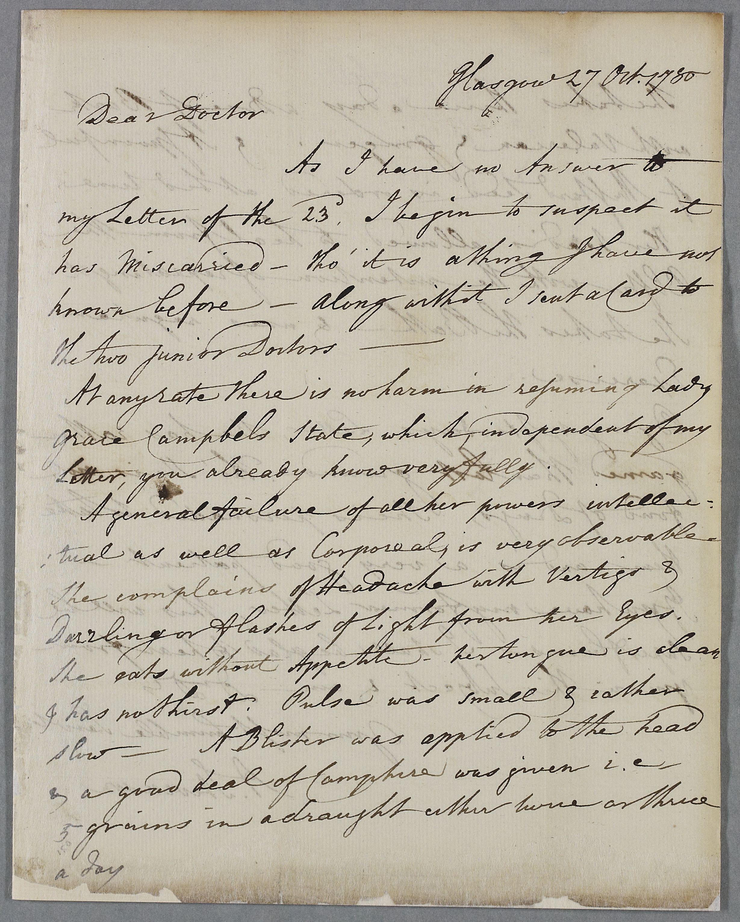 The Cullen Project | [ID:1937] From: Dr Alexander Stevenson (Professor ...