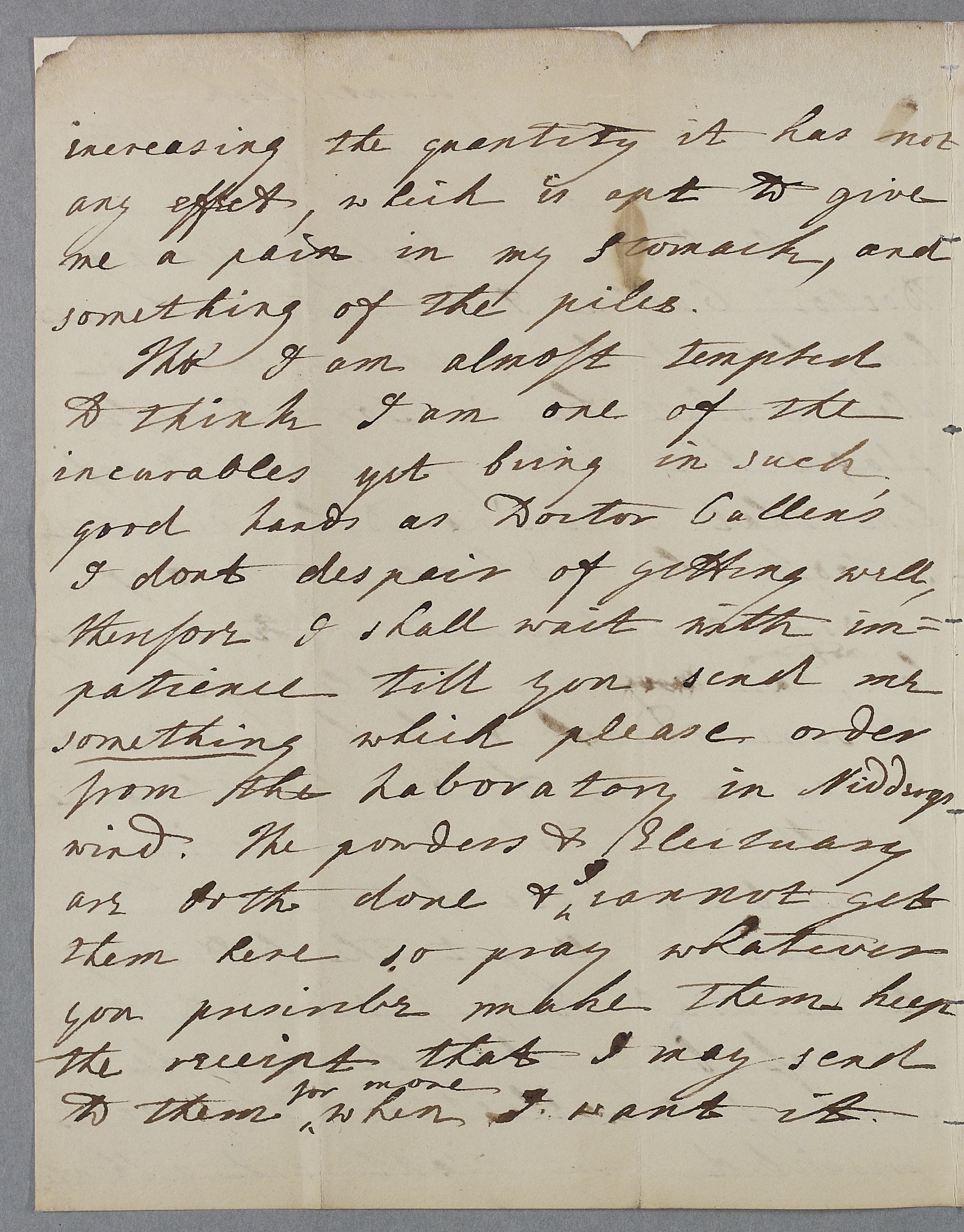 The Cullen Project | [ID:1957] From: Countess Charlotte Murray (Stewart ...