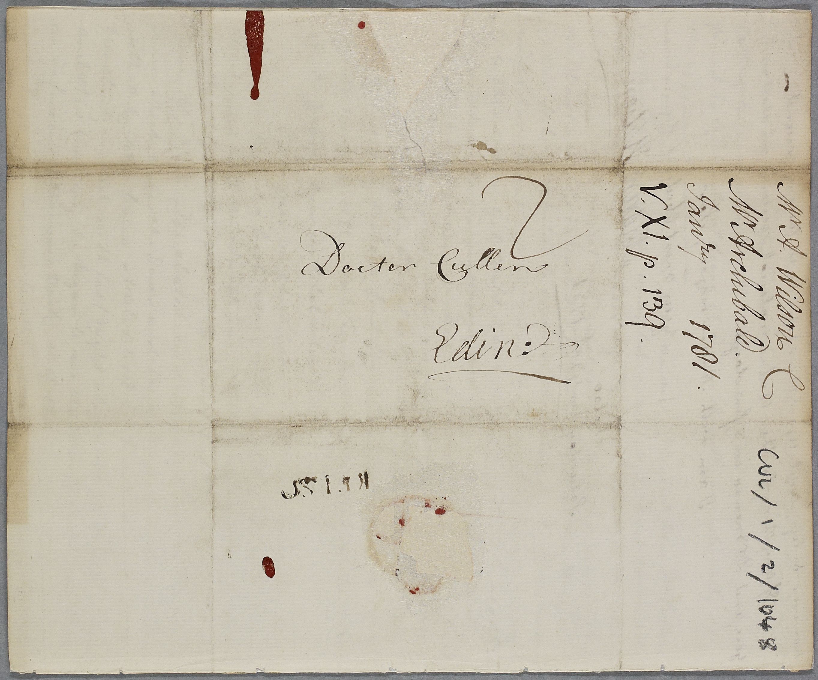 The Cullen Project | [ID:1969] From: Dr Andrew Wilson / To: Dr William ...