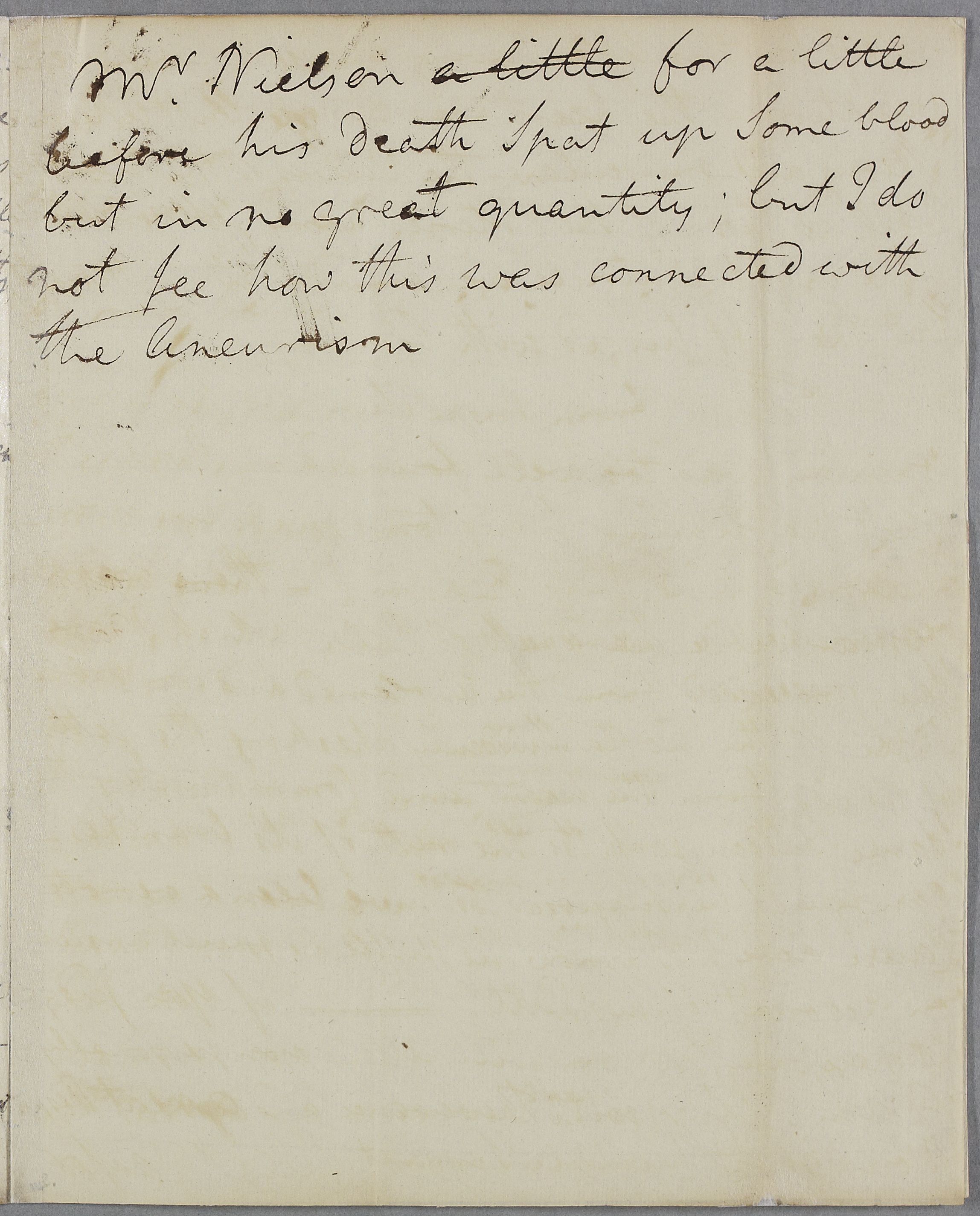 The Cullen Project | [ID:2136] From: Dr Alexander Taylor (Sanders) / To ...