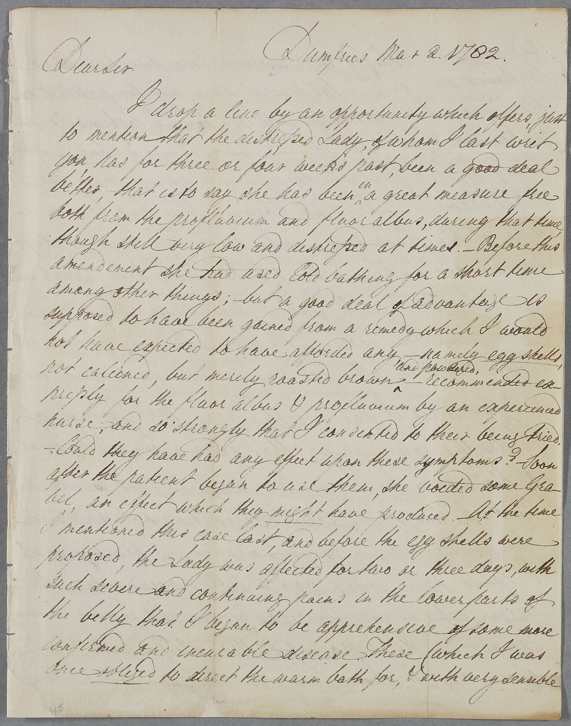 The Cullen Project | [ID:2165] From: Dr John Gilchrist (of Speddoch ...