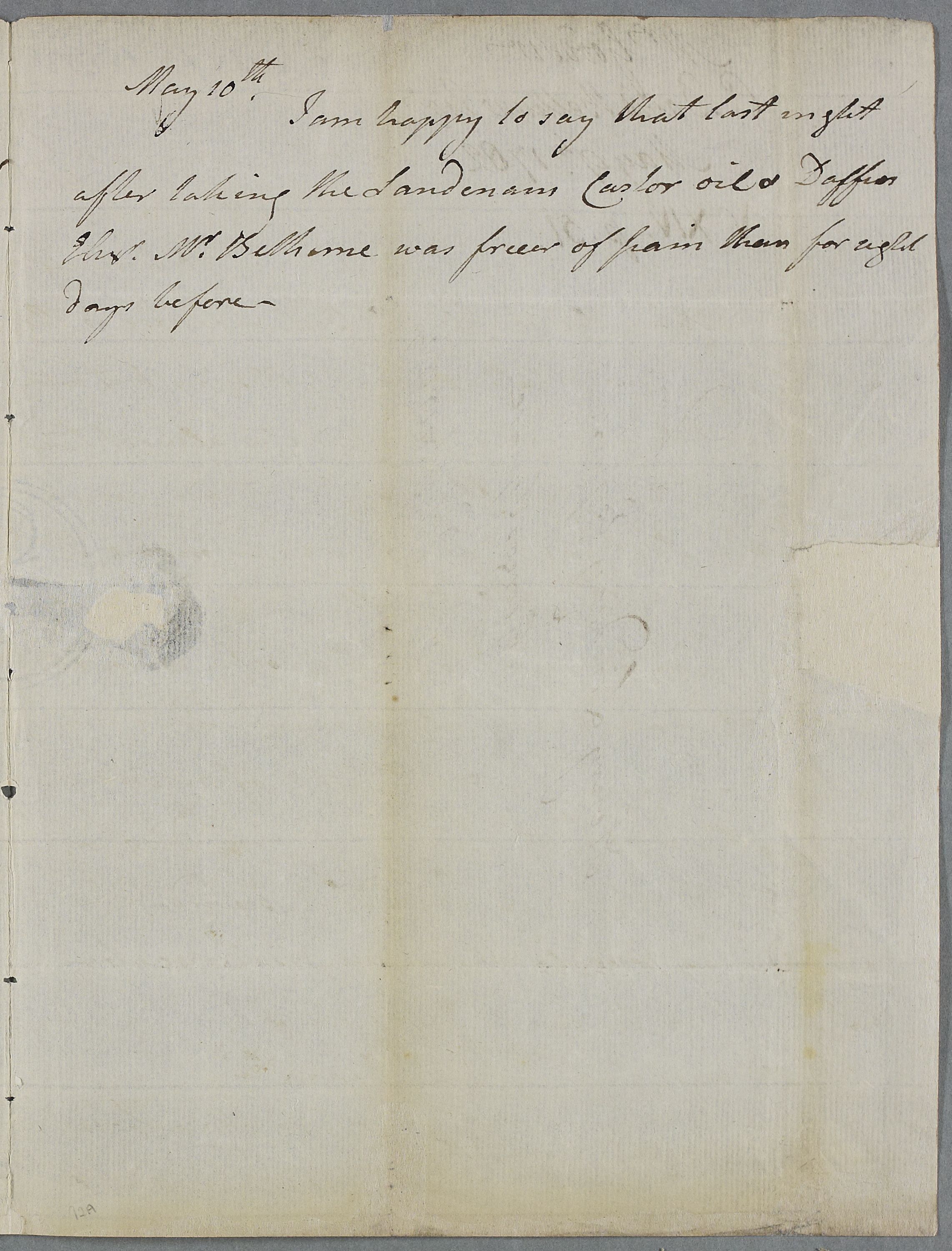 The Cullen Project | [ID:2206] From: Mr John Goodsir / To: Mr Henry ...