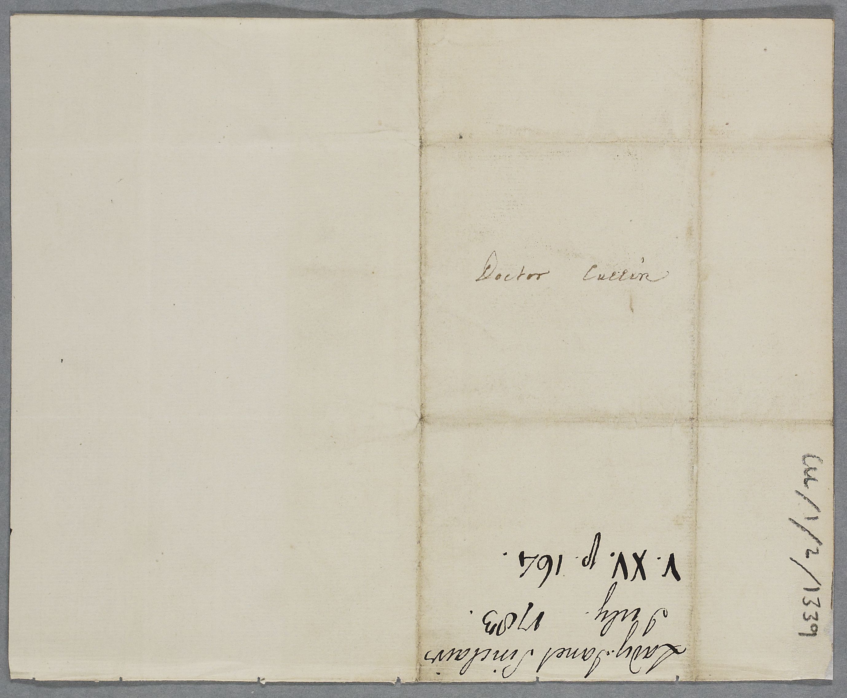 The Cullen Project | [ID:2281] From: [AUTHOR UNKNOWN] / To: Dr William ...