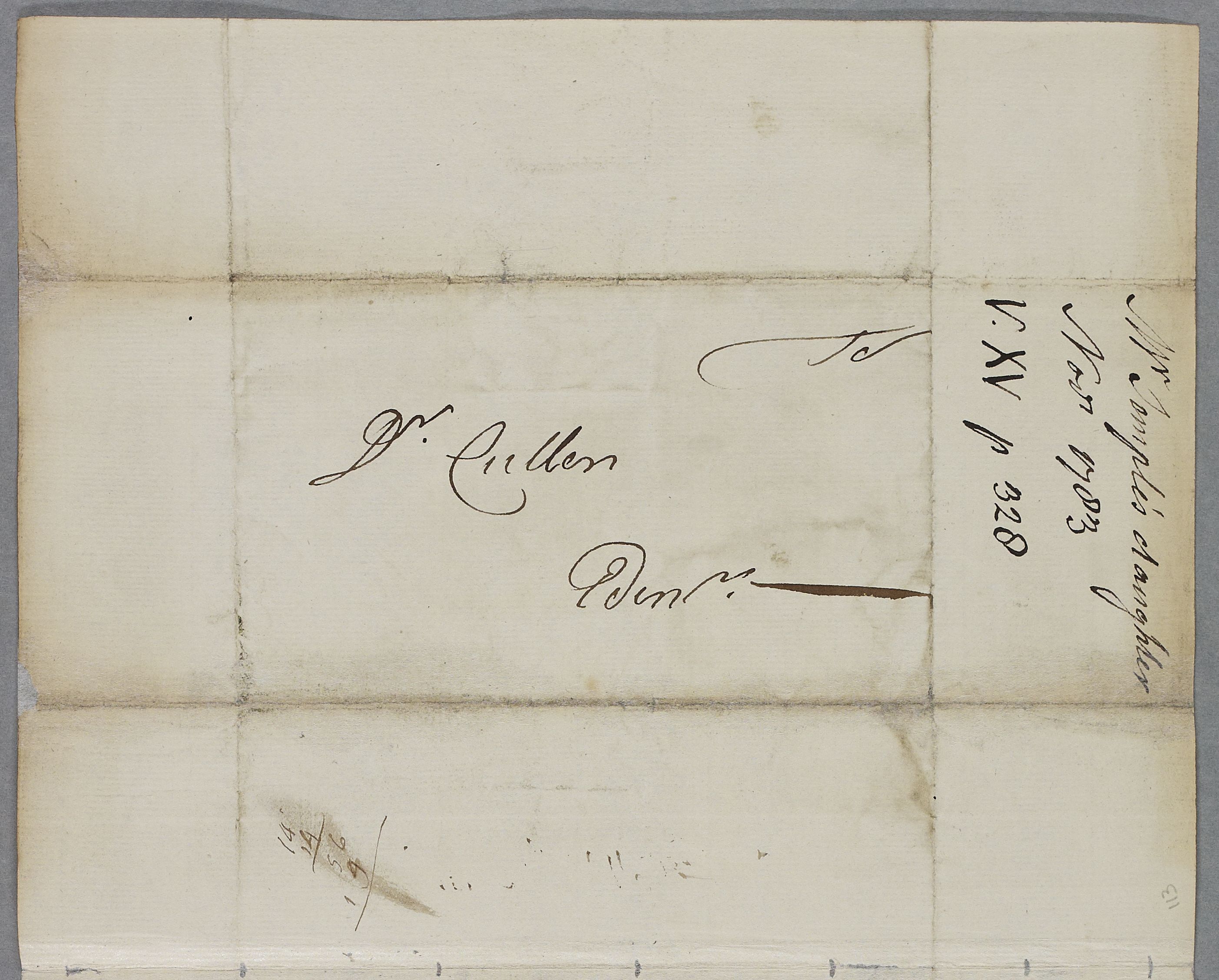 The Cullen Project | [ID:2369] From: Mr William Whyte (White) / To: Dr ...