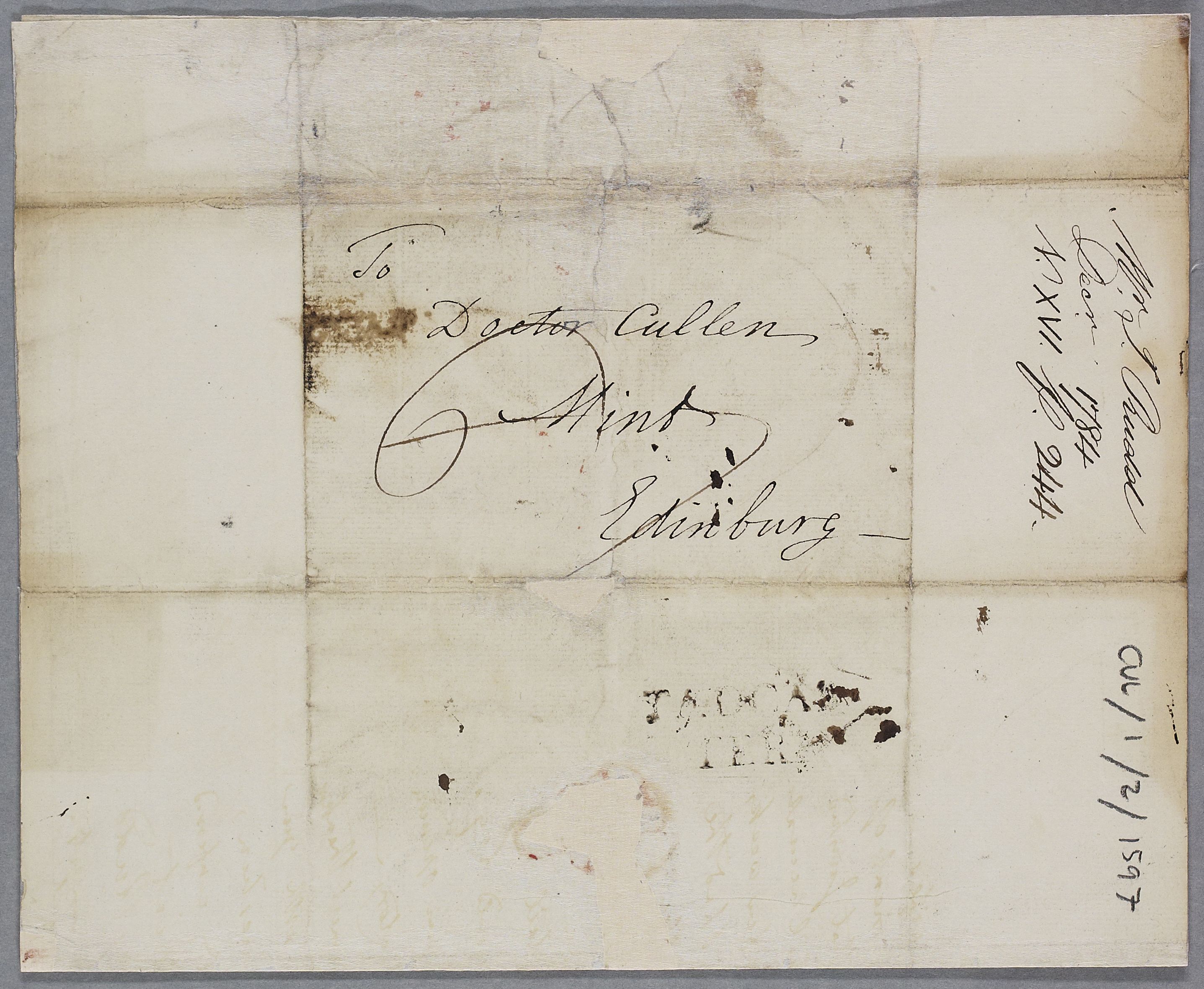 The Cullen Project | [ID:2548] From: Reverend James Rudd / To: Dr ...