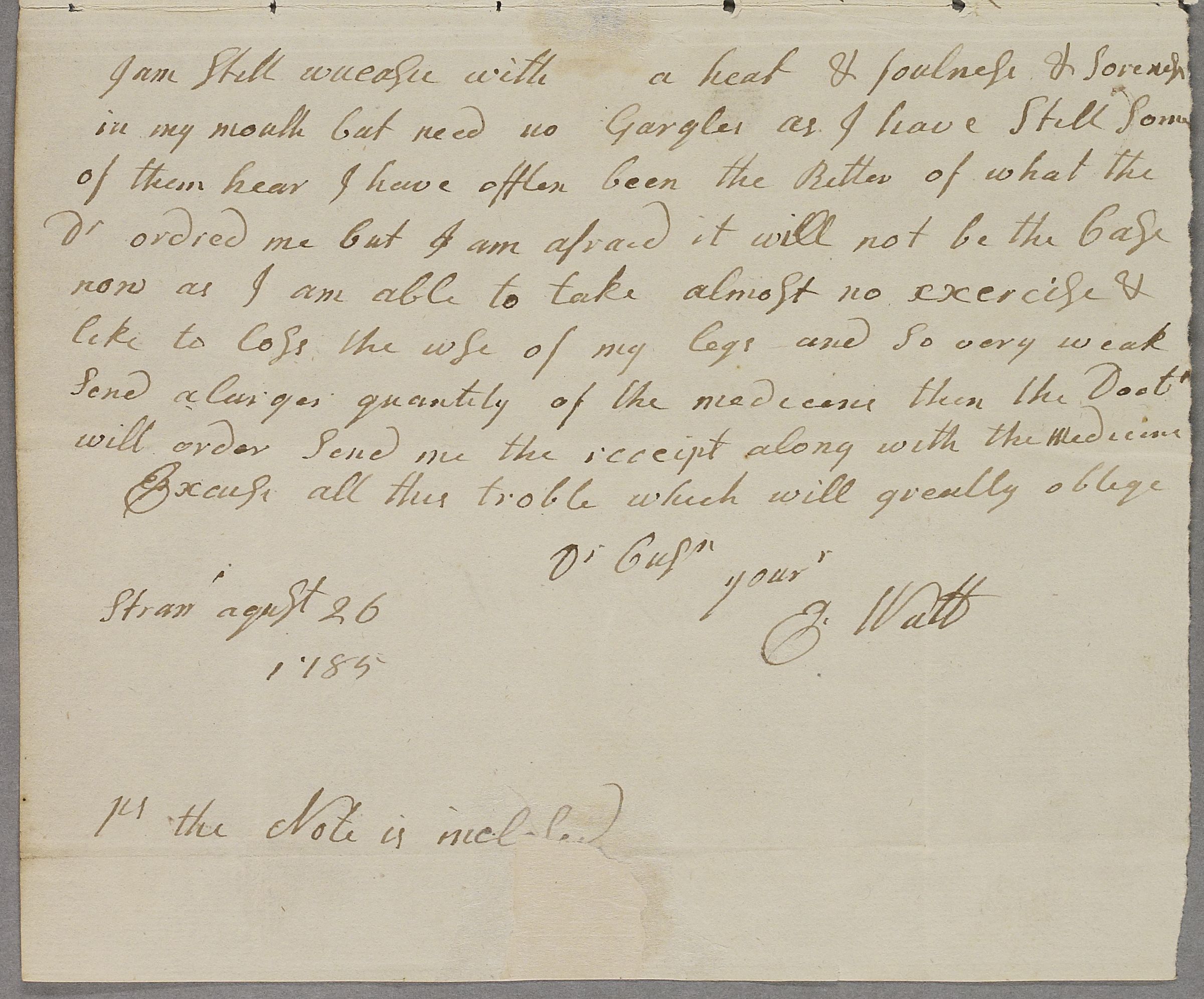 The Cullen Project | [ID:2695] From: Mrs Elizabeth Watt (McCall) (of ...