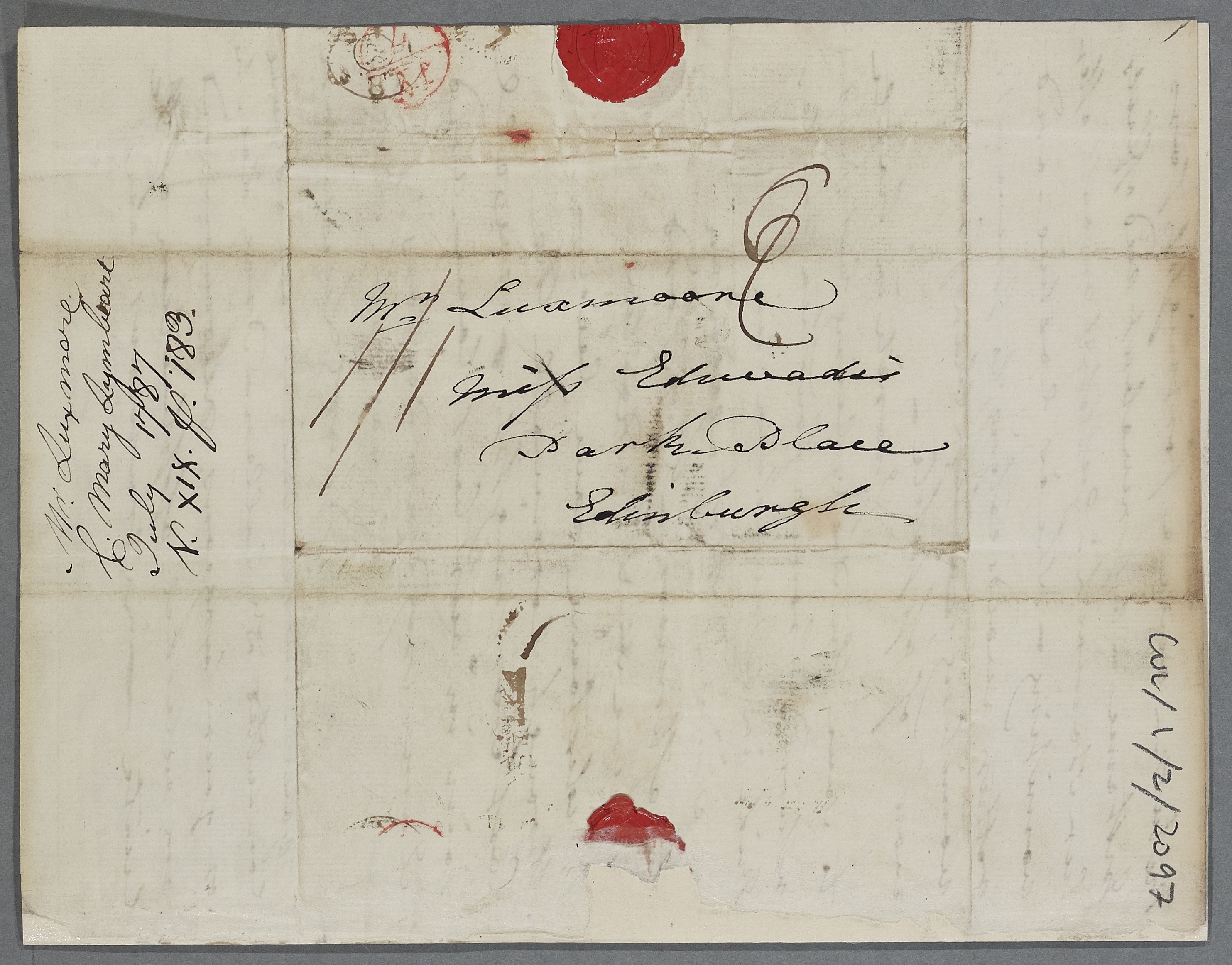 The Cullen Project | [ID:3196] From: Dr Henry Luxmoore / To: Mr Luxmore ...