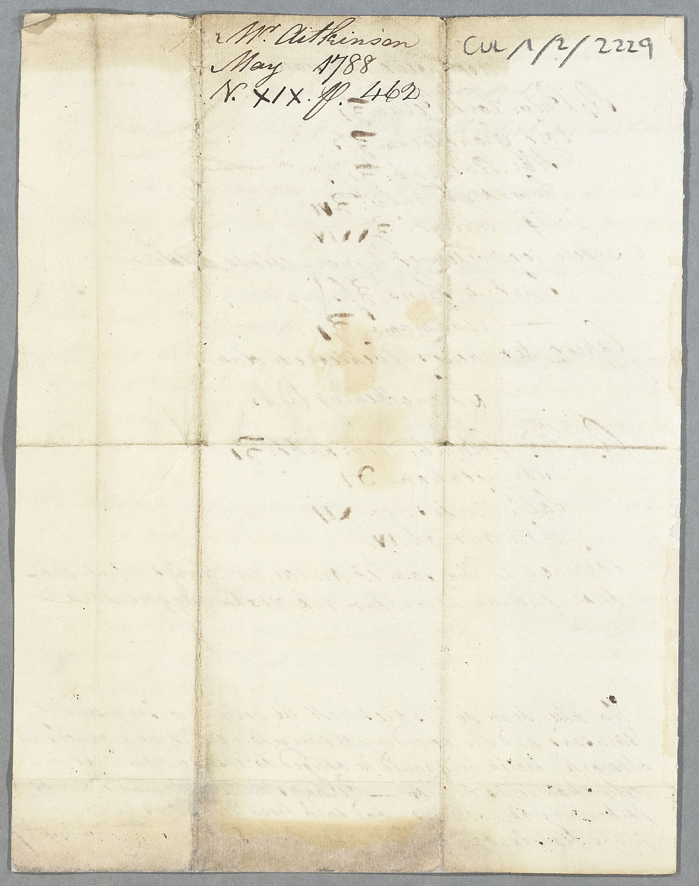 The Cullen Project | [ID:3333] From: Dr John Gilchrist (of Speddoch ...