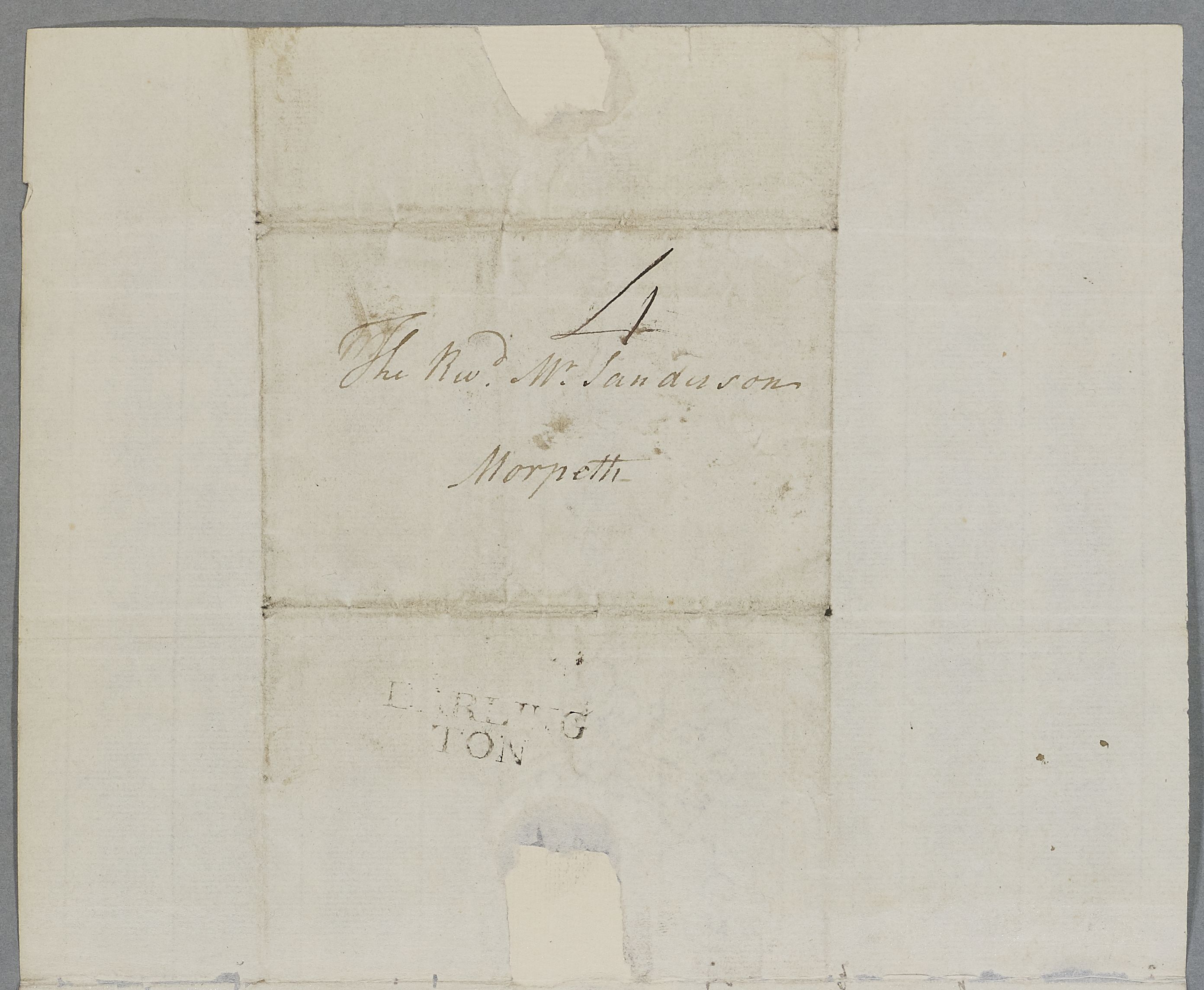 The Cullen Project | [ID:3457] From: Mr Richard Sherwood (of Staindrop ...
