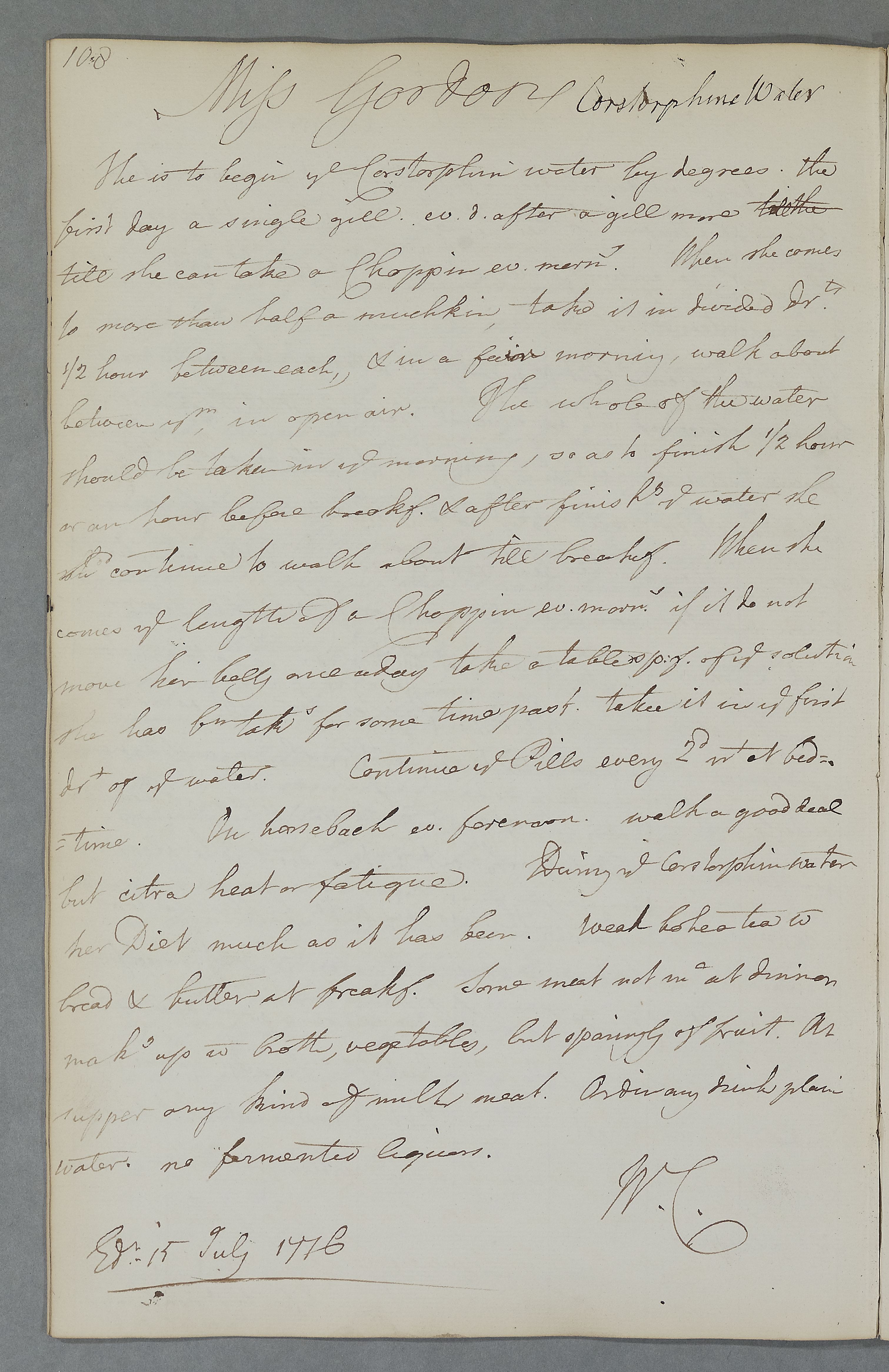 The Cullen Project | [ID:3866] From: Dr William Cullen (Professor ...