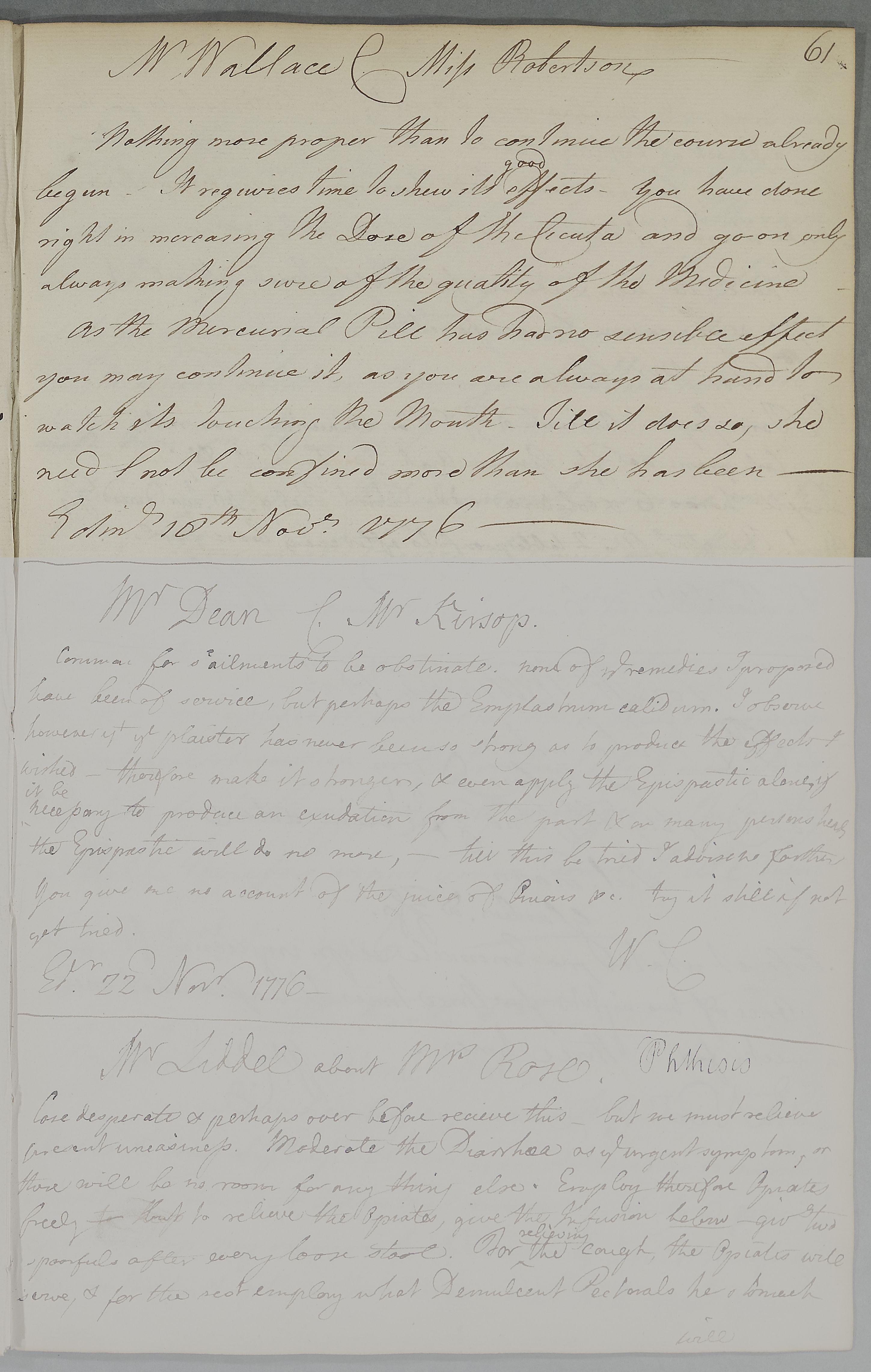 The Cullen Project | [ID:3952] From: Dr William Cullen (Professor ...