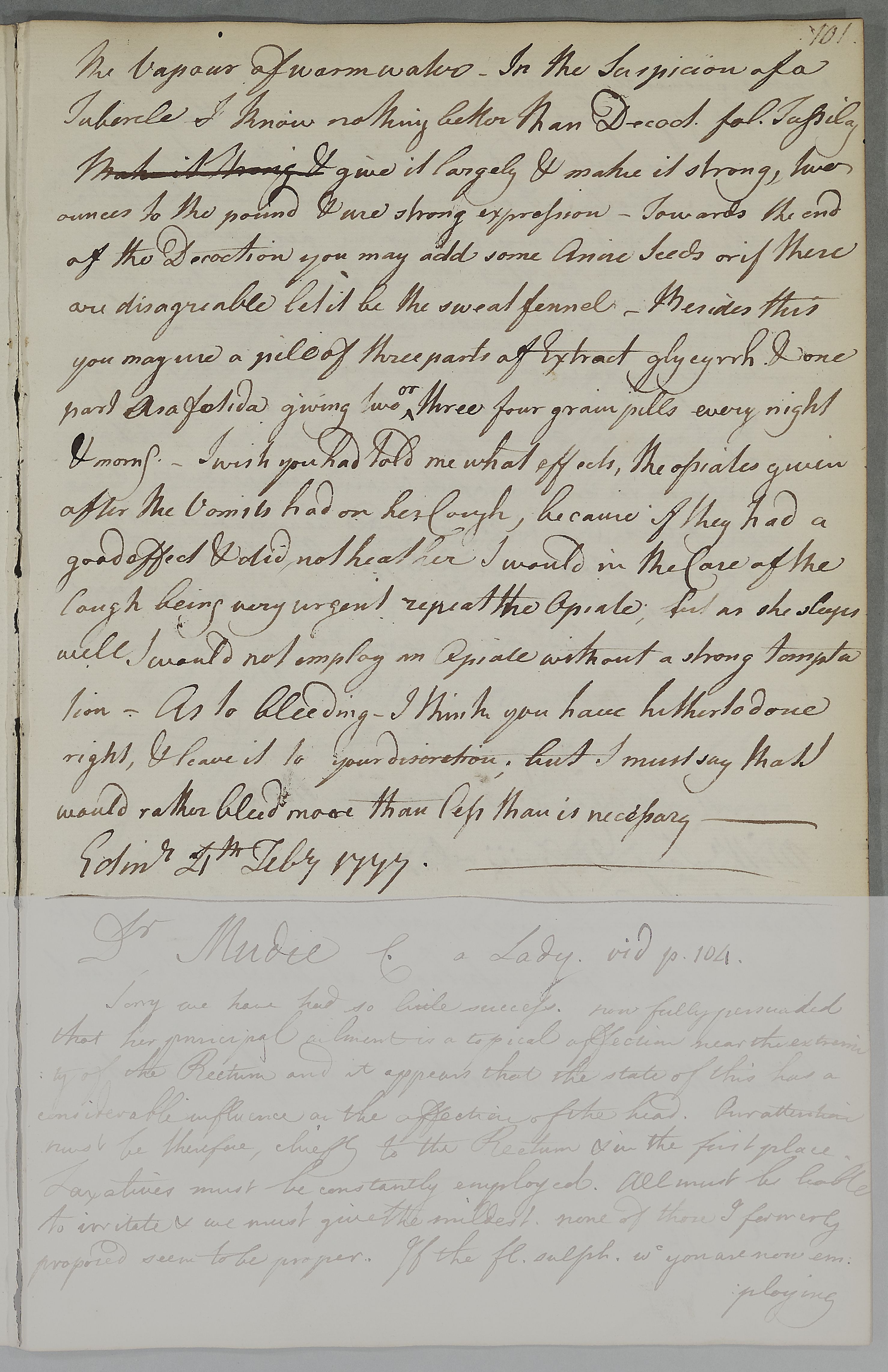 The Cullen Project | [ID:3993] From: Dr William Cullen (Professor ...