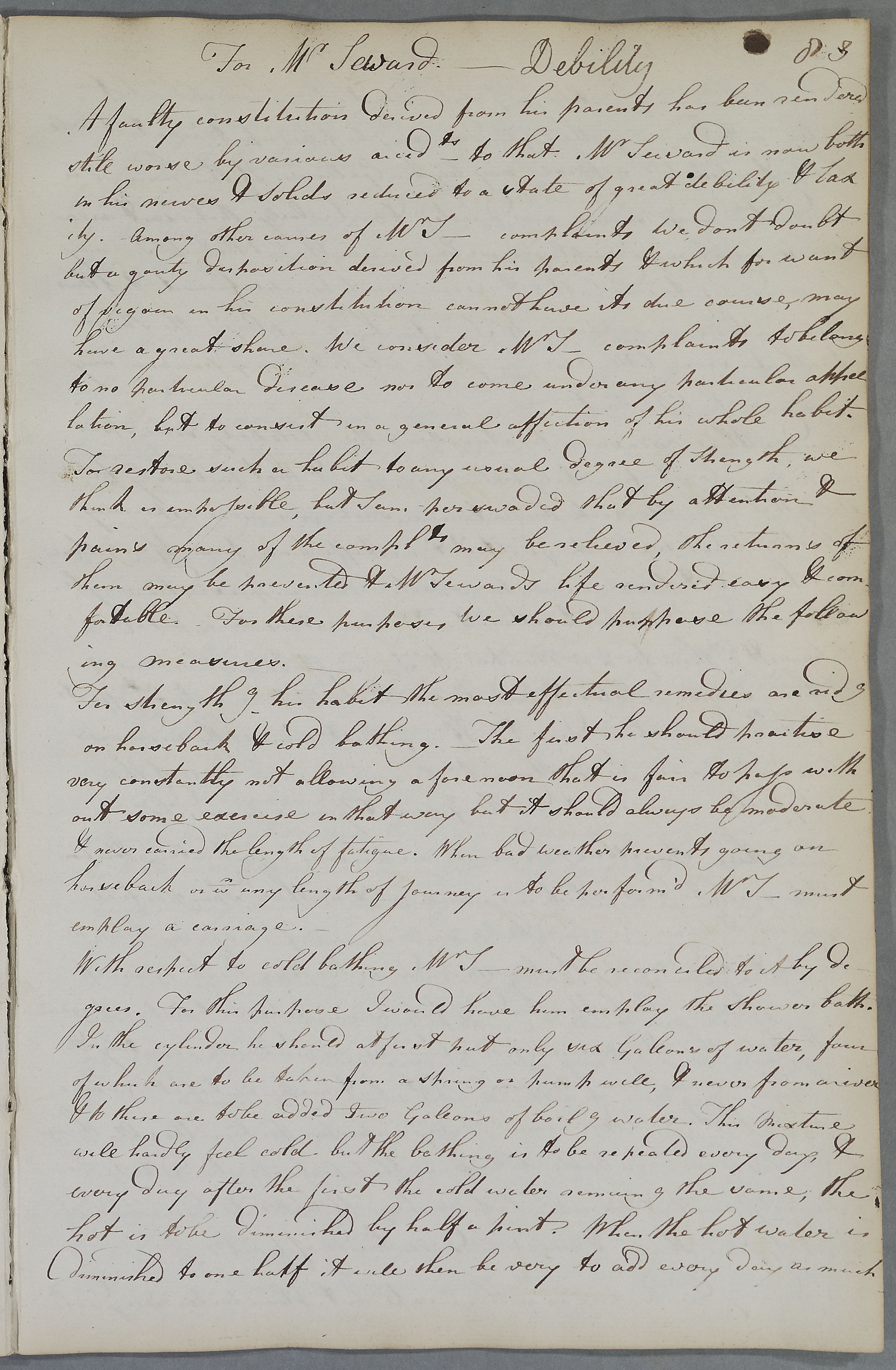 The Cullen Project | [ID:4103] From: Dr William Cullen (Professor ...