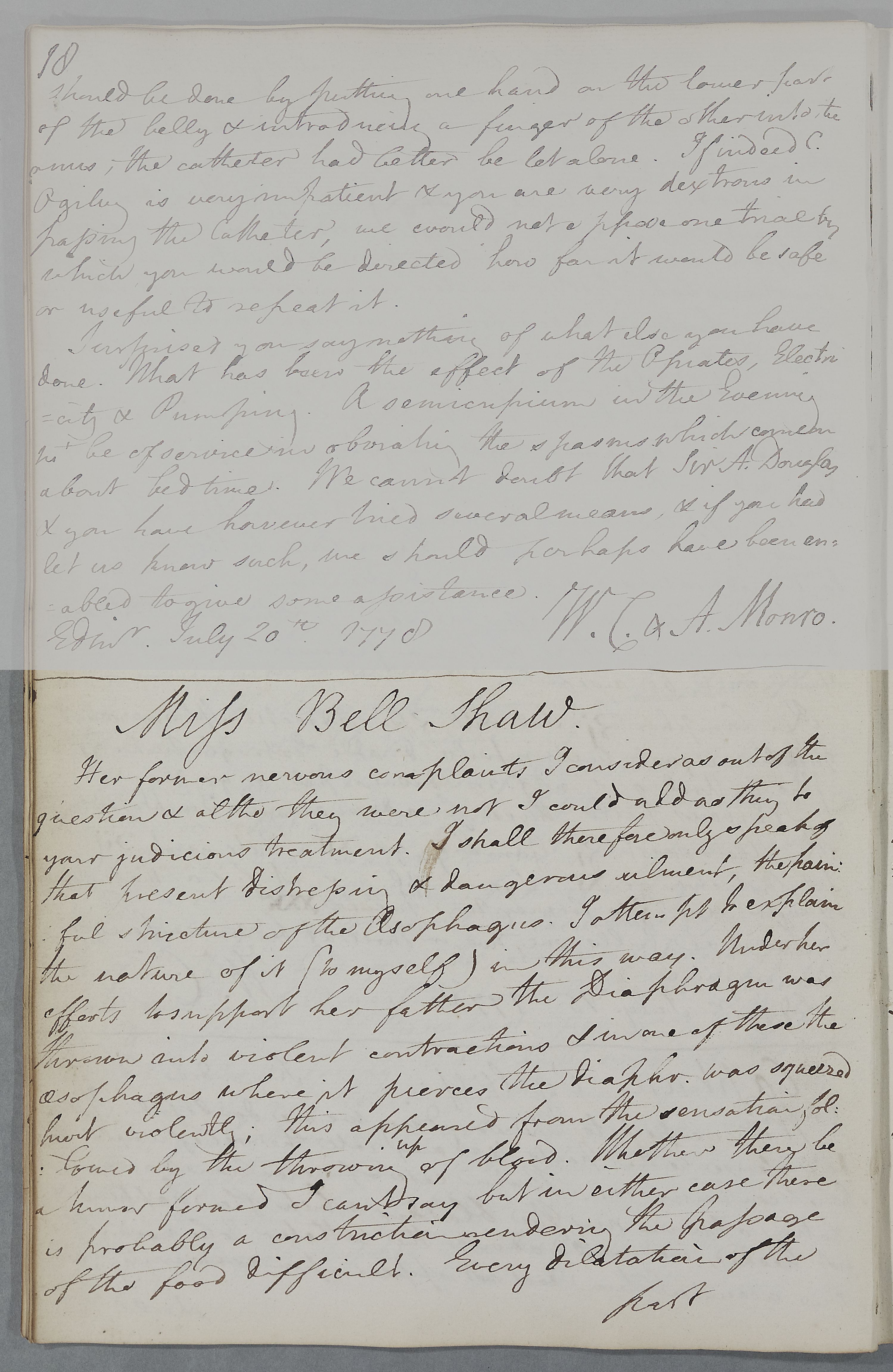 The Cullen Project | [ID:4280] From: Dr William Cullen (Professor ...