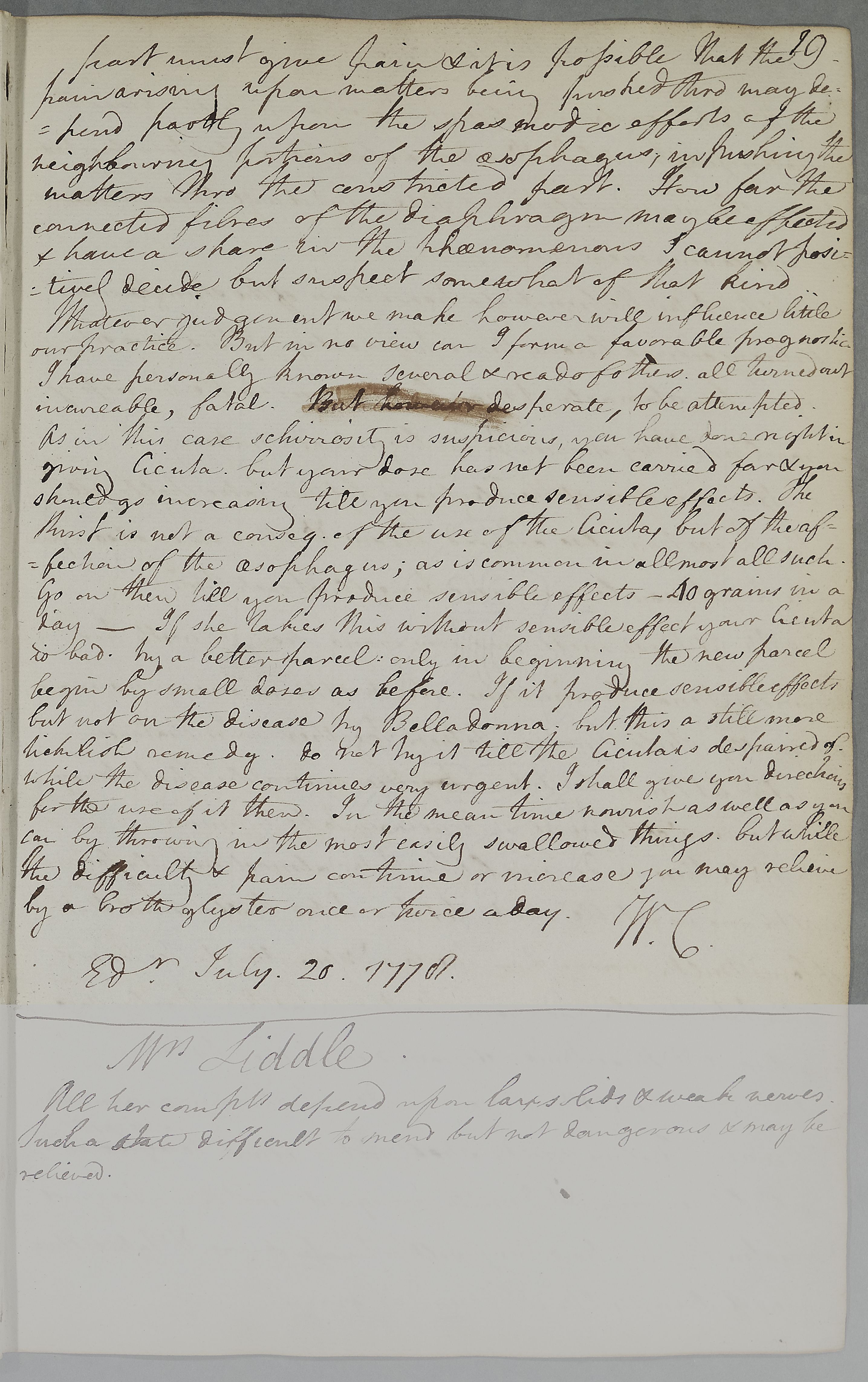 The Cullen Project | [ID:4280] From: Dr William Cullen (Professor ...